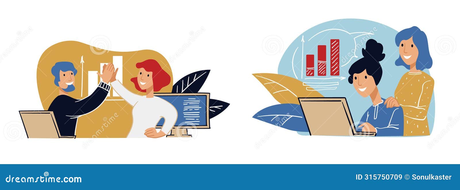 Decision Making Process Infographic Art Stock Illustration ...