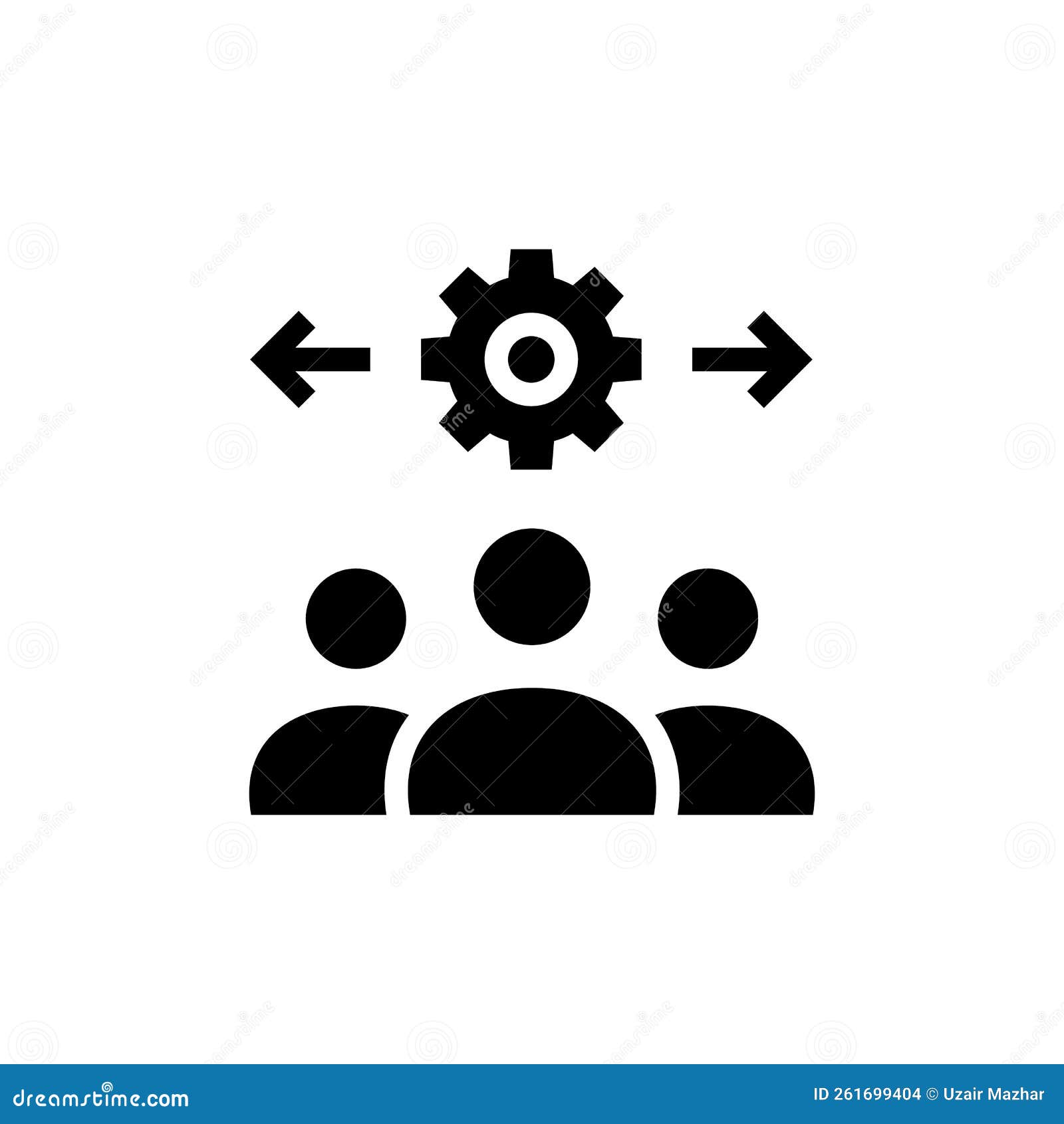 DECISION MANAGEMENT Icon in Vector. Logotype Stock Illustration ...