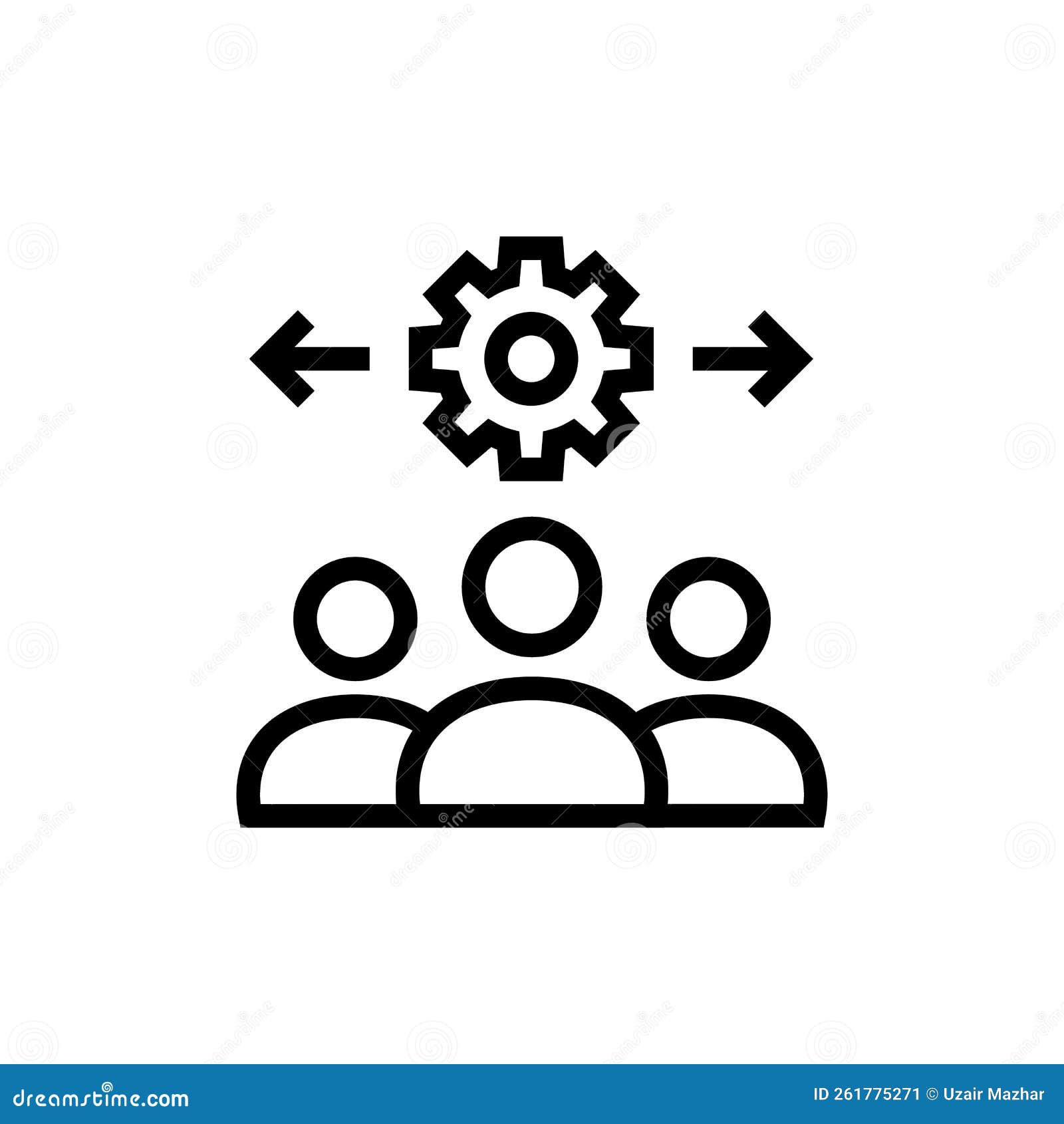 DECISION MANAGEMENT Icon in Vector. Logotype Stock Illustration ...