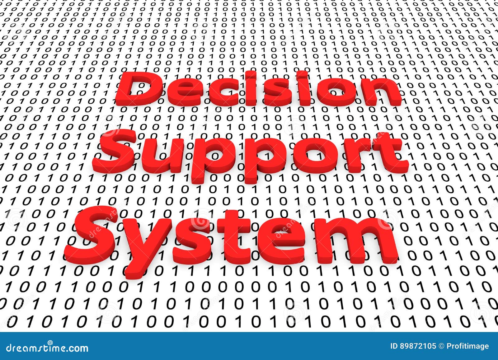 Decision Support System Vector Infographic In Minimal Outline Style ...