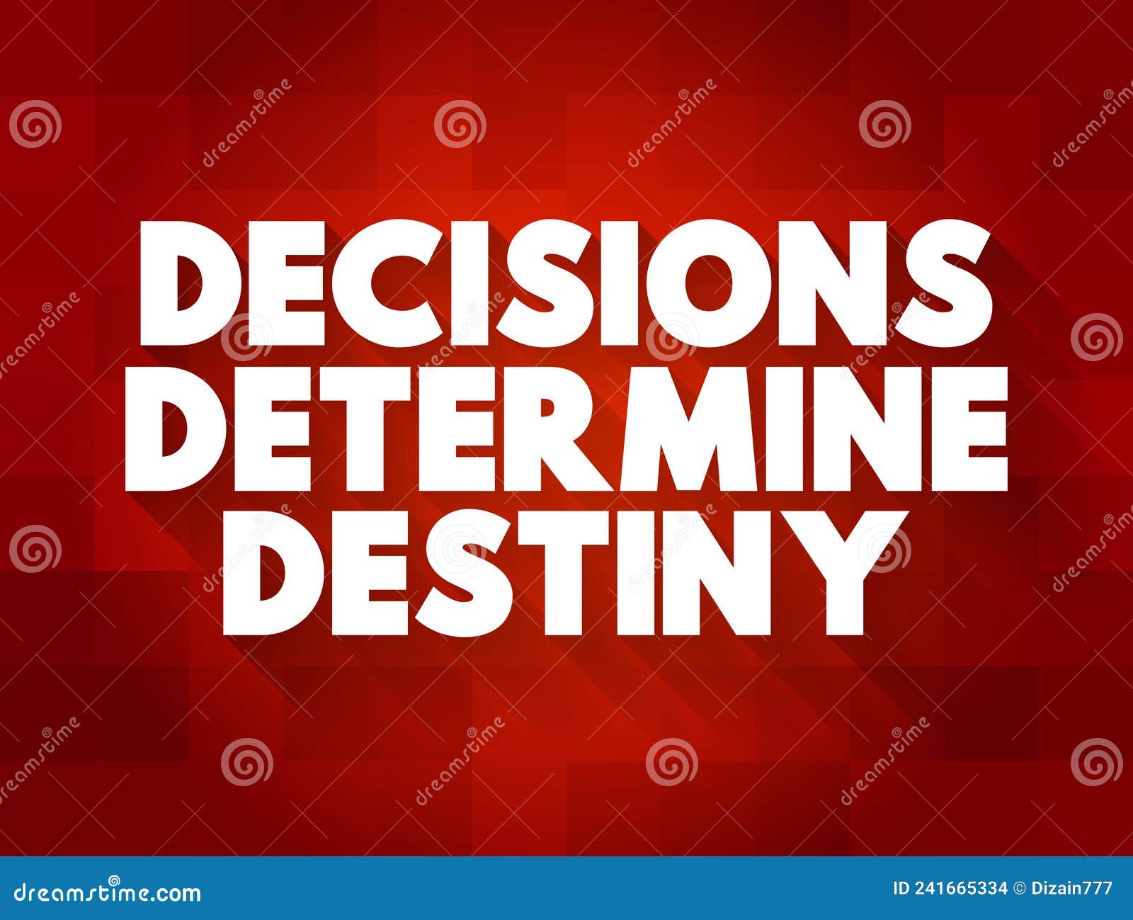 Decisions, Determine, Destiny Hand Lettering. Cartoon Vector ...