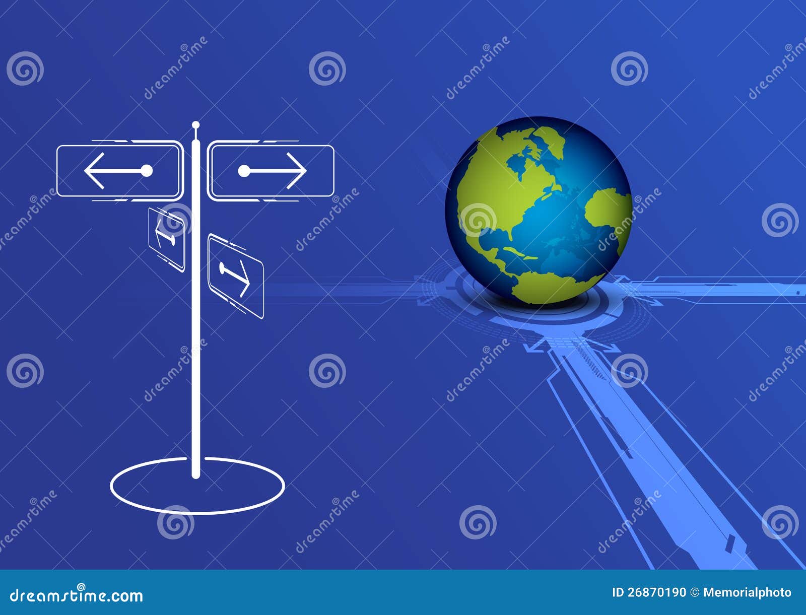 Decisions of the world stock vector. Illustration of business - 26870190