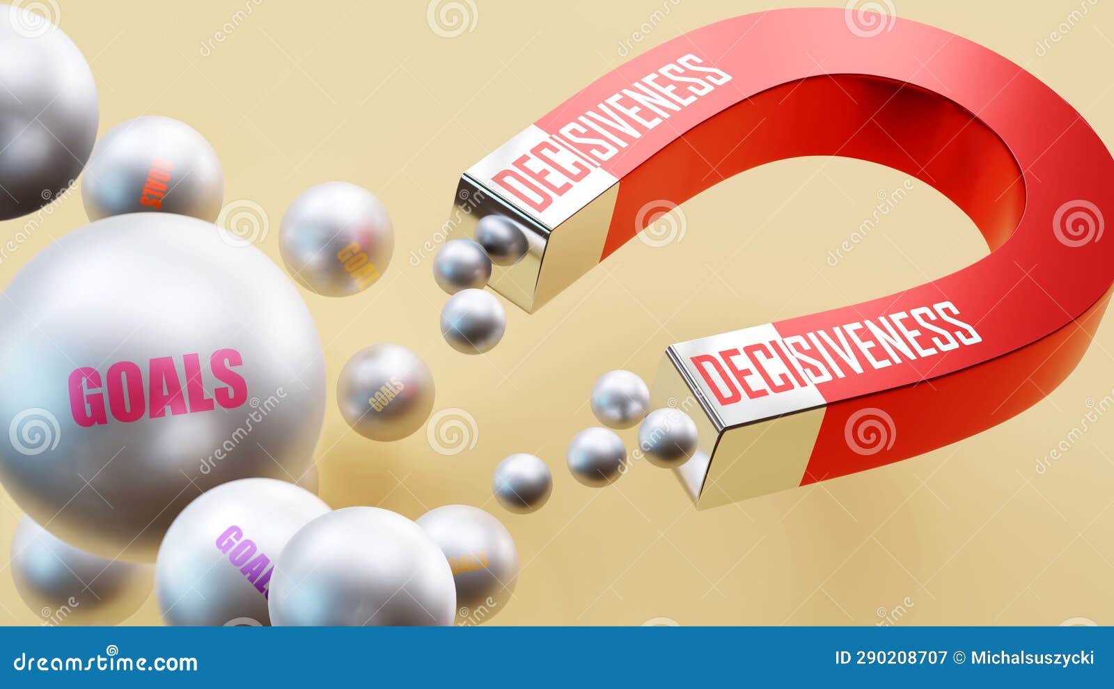 Decisiveness Which Brings Goals. a Magnet Metaphor in Which ...