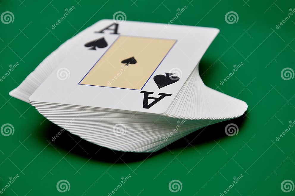 Deck cards stock image. Image of white, color, deck, aces - 22034909