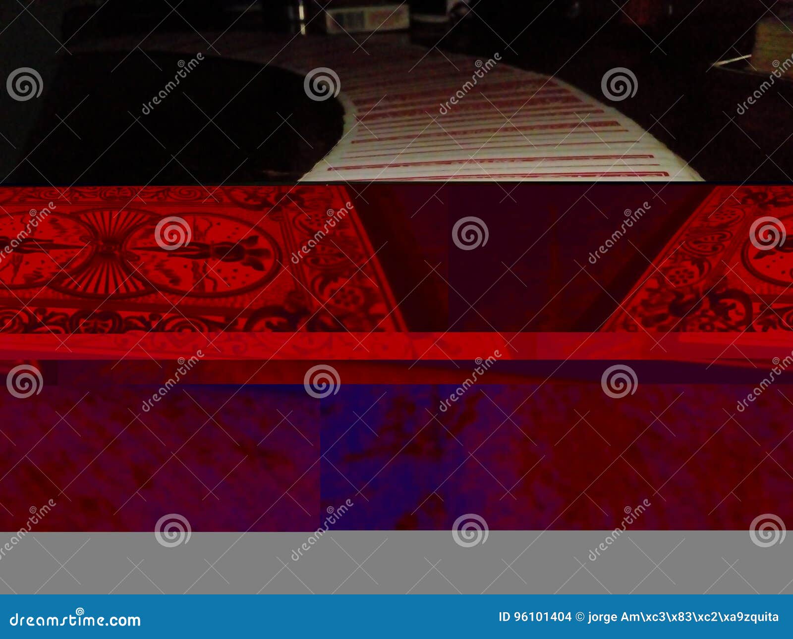 Deck of Cards stock photo. Image of magic, scattered - 96101404