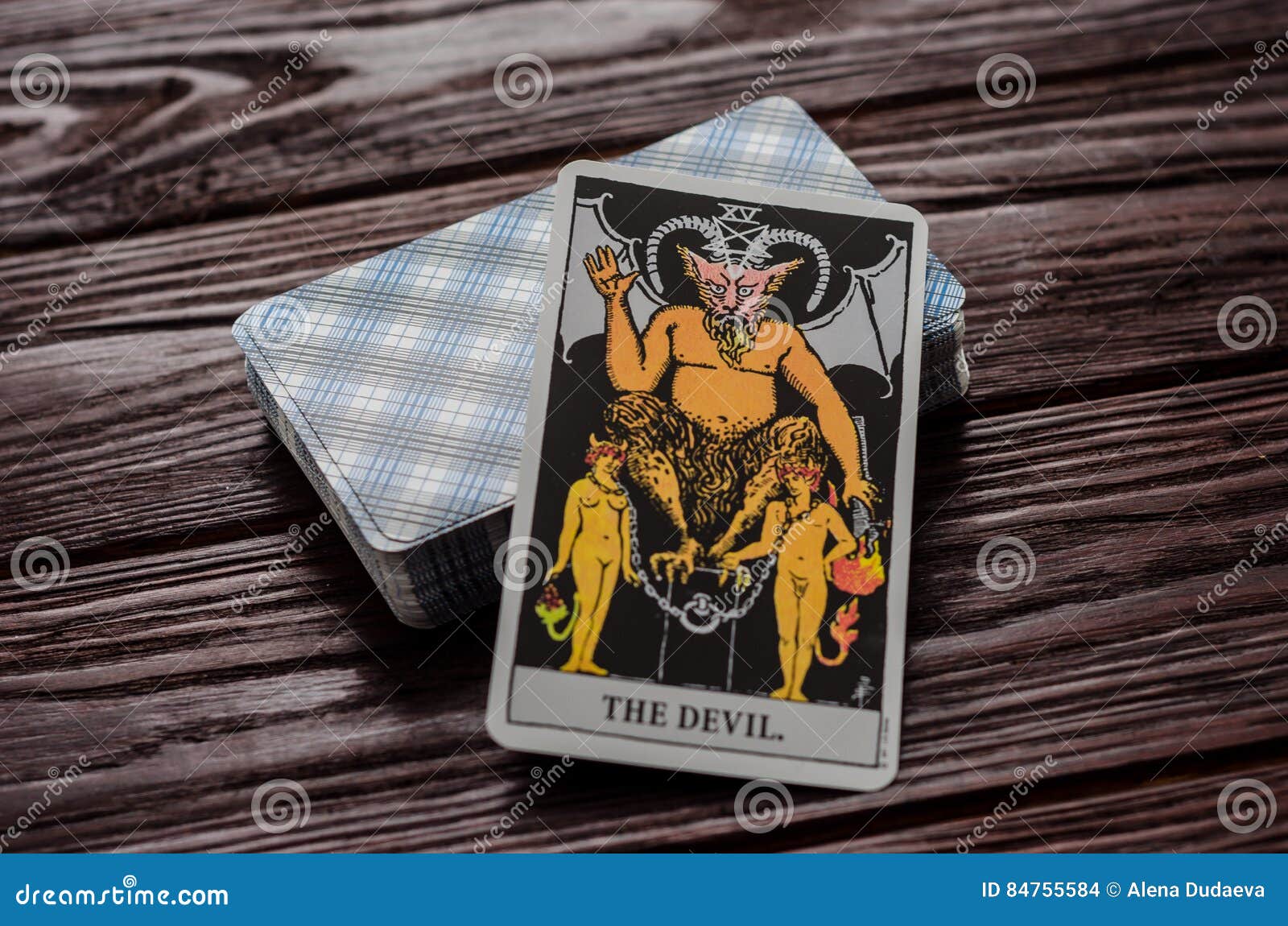 Deck of Cards Tarot Rider-Waite. Stock Photo - Image of fortunetelling ...
