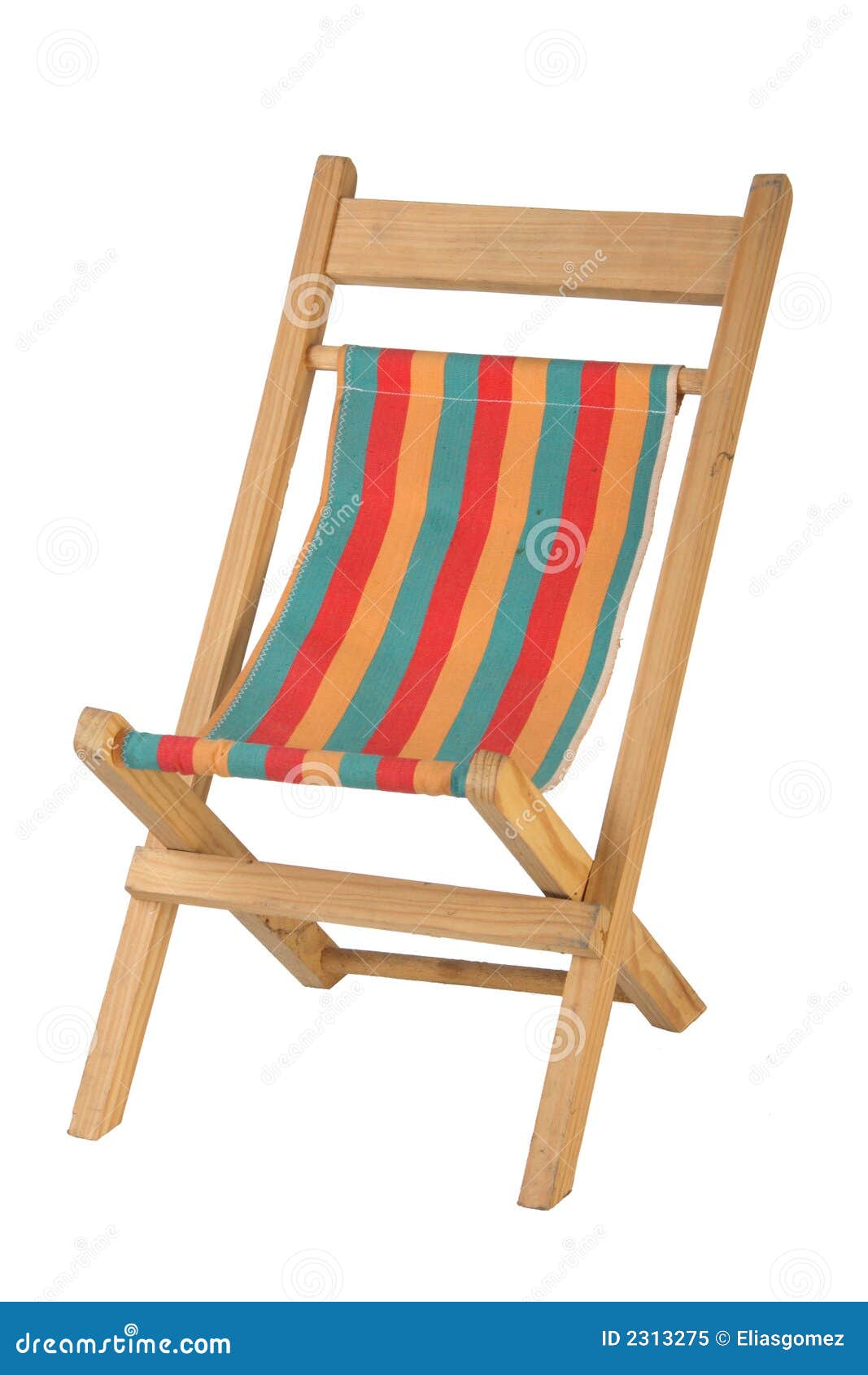 Deck chair stock image. Image of isolated, tropical, chair - 2313275