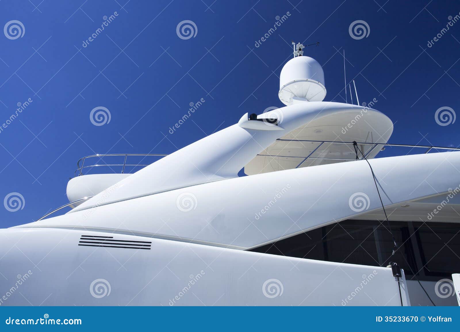 Deck head of a super yacht stock photo. Image of super - 35233670