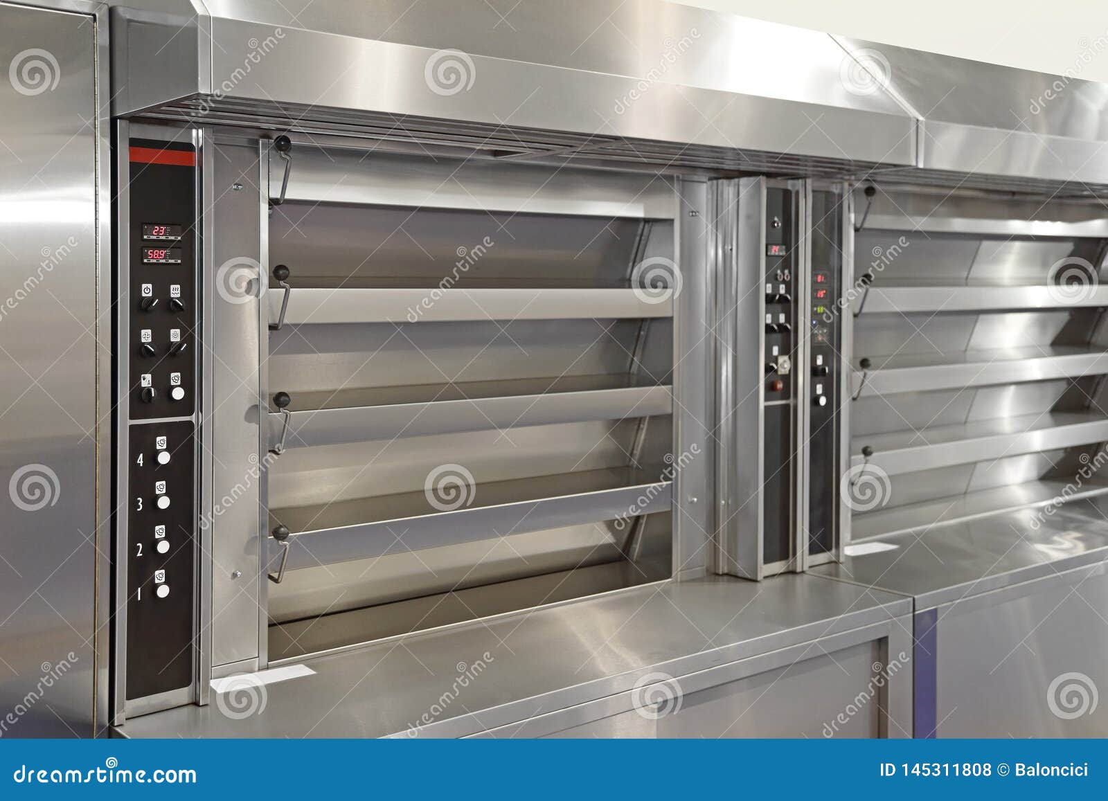 Deck Ovens stock photo. Image of production, manufacture - 145311808