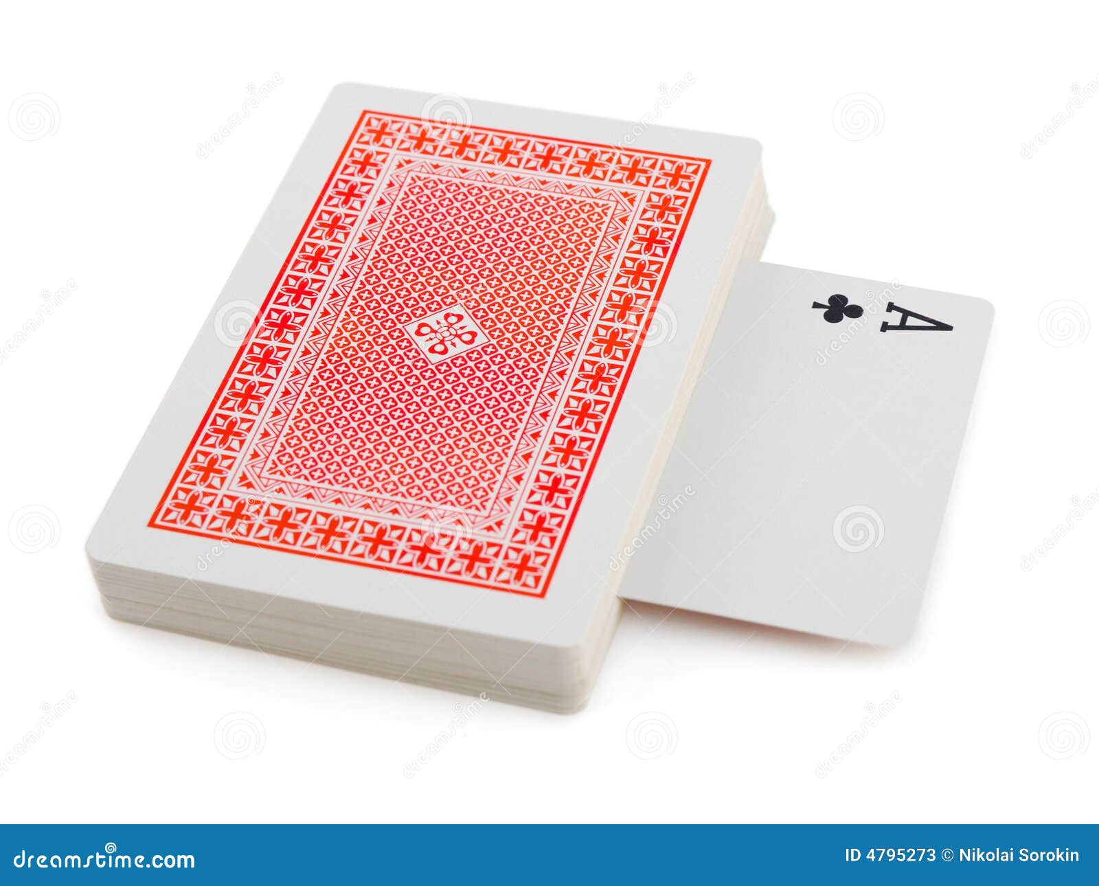 Deck of playing cards stock image. Image of retro, paper - 4795273