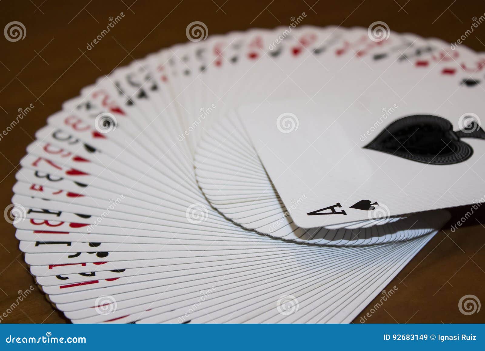 DEck of Poker Playing Cards Stock Image - Image of blackjack, playing ...