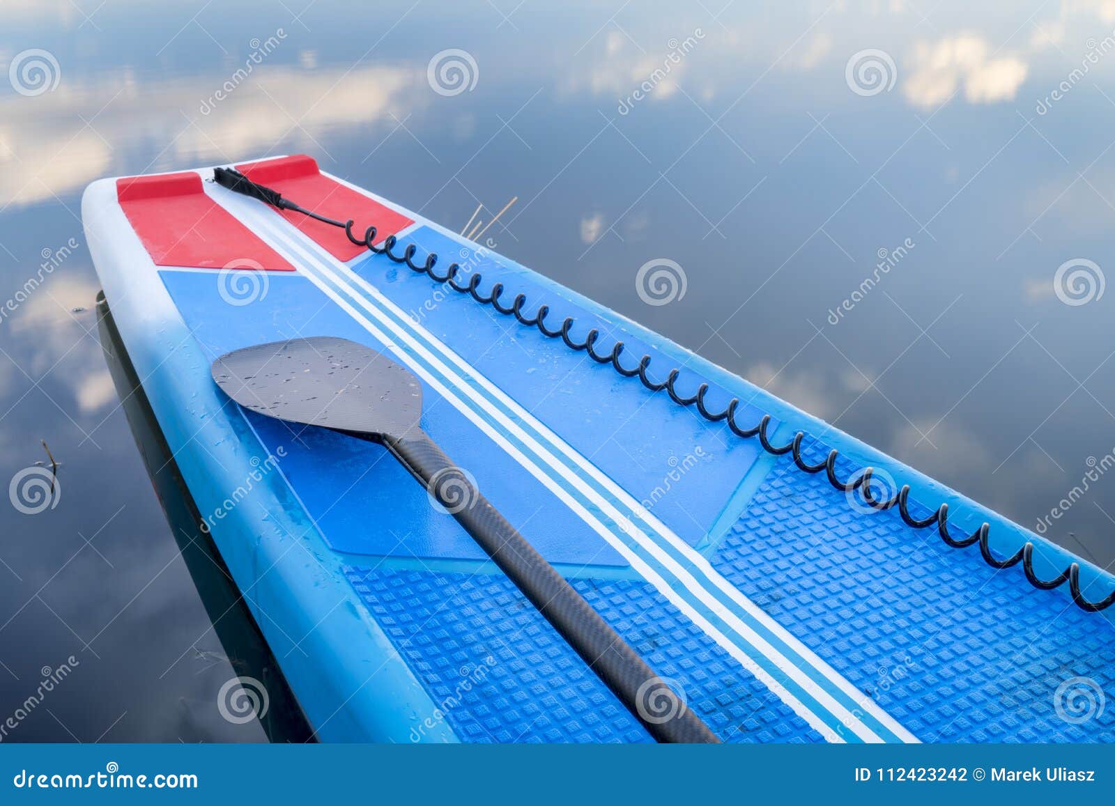 Deck of a Racing Stand Up Paddleboard Stock Photo - Image of colorado ...