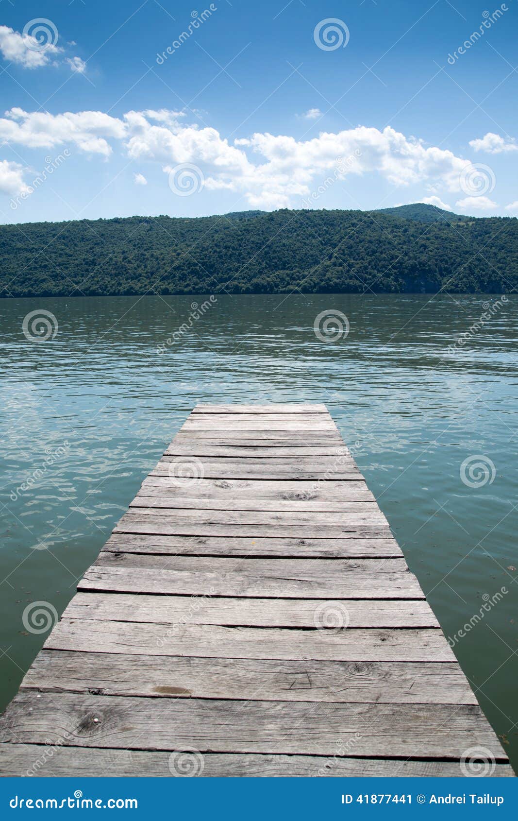 Deck on river shore stock image. Image of danube, bridge - 41877441