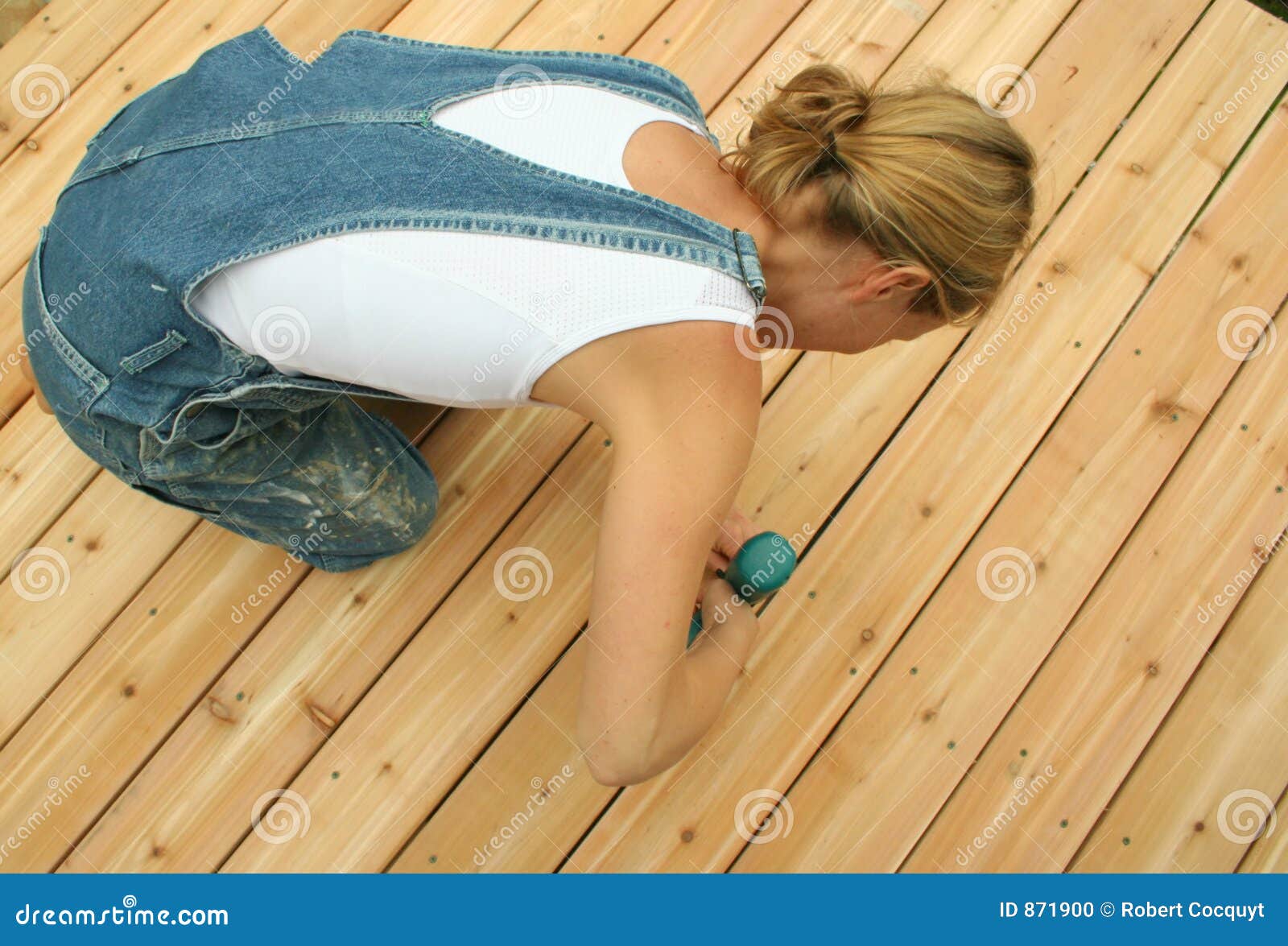 Decking stock photo. Image of drill, build, carpentry, handy - 871900