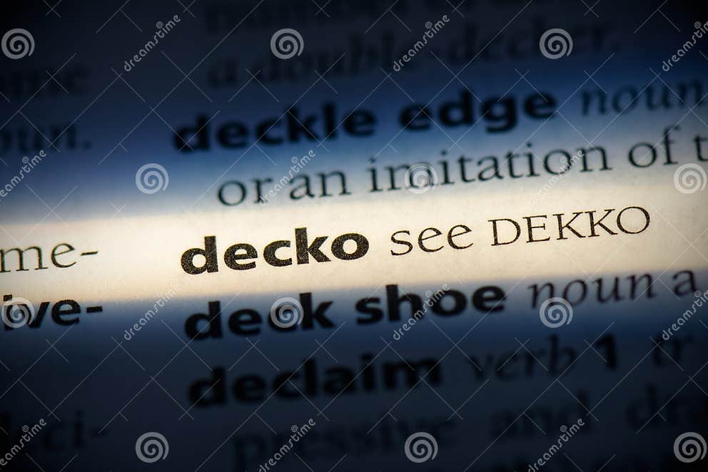 Decko stock photo. Image of page, reference, learn, concept - 161576310