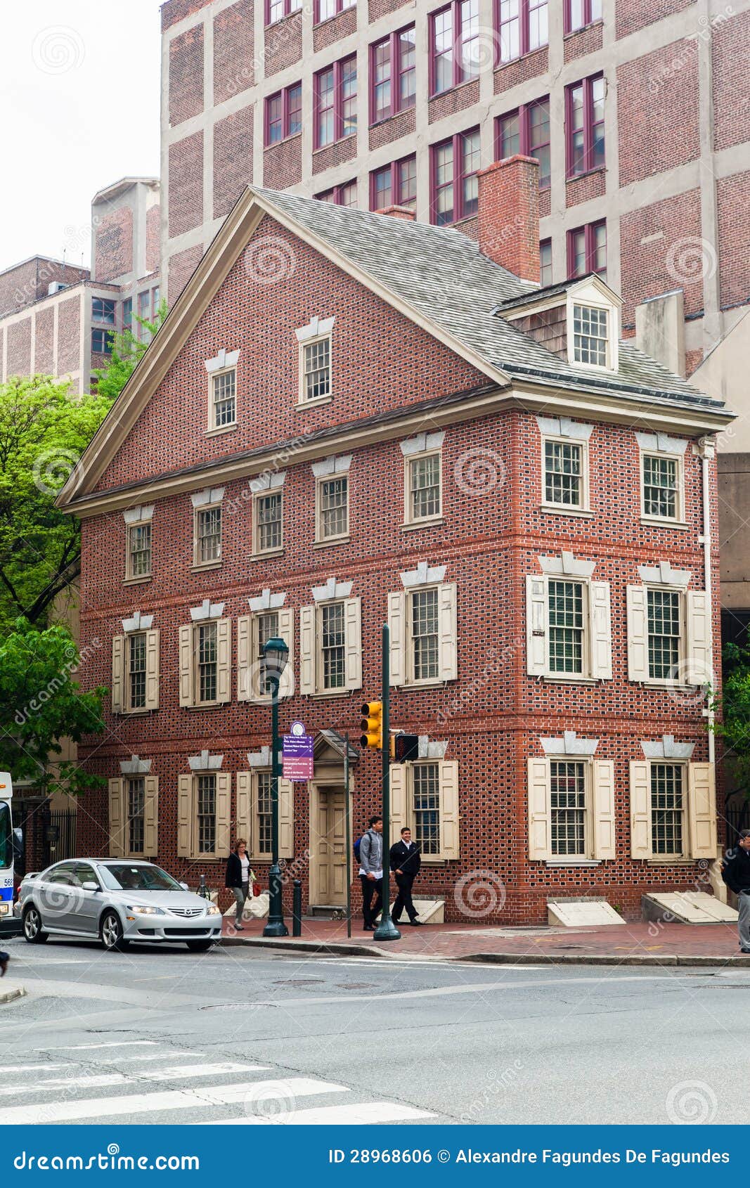 Declaration House in Philadelphia Editorial Photo - Image of ...
