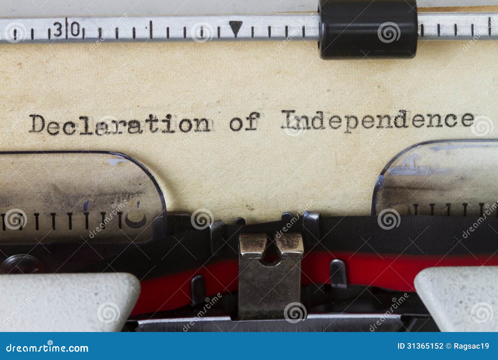 Declaration of Independence Stock Photo - Image of independence ...