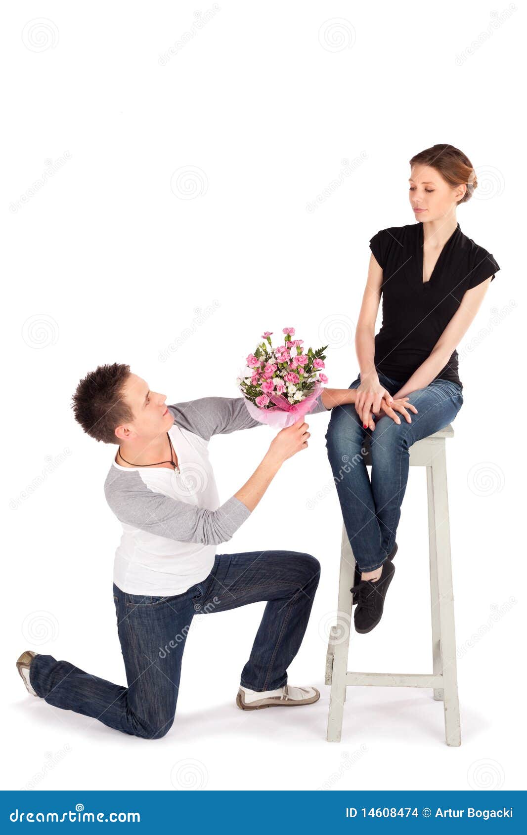 Declaration of Love stock photo. Image of girlfriend - 14608474