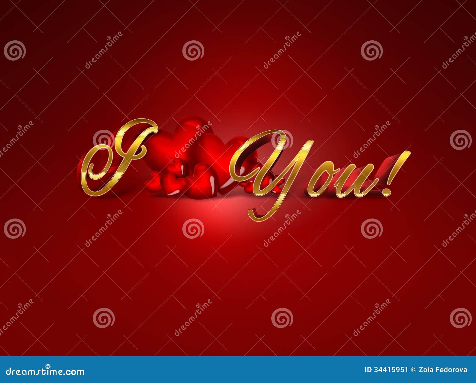 Declaration of love stock illustration. Illustration of decoration ...