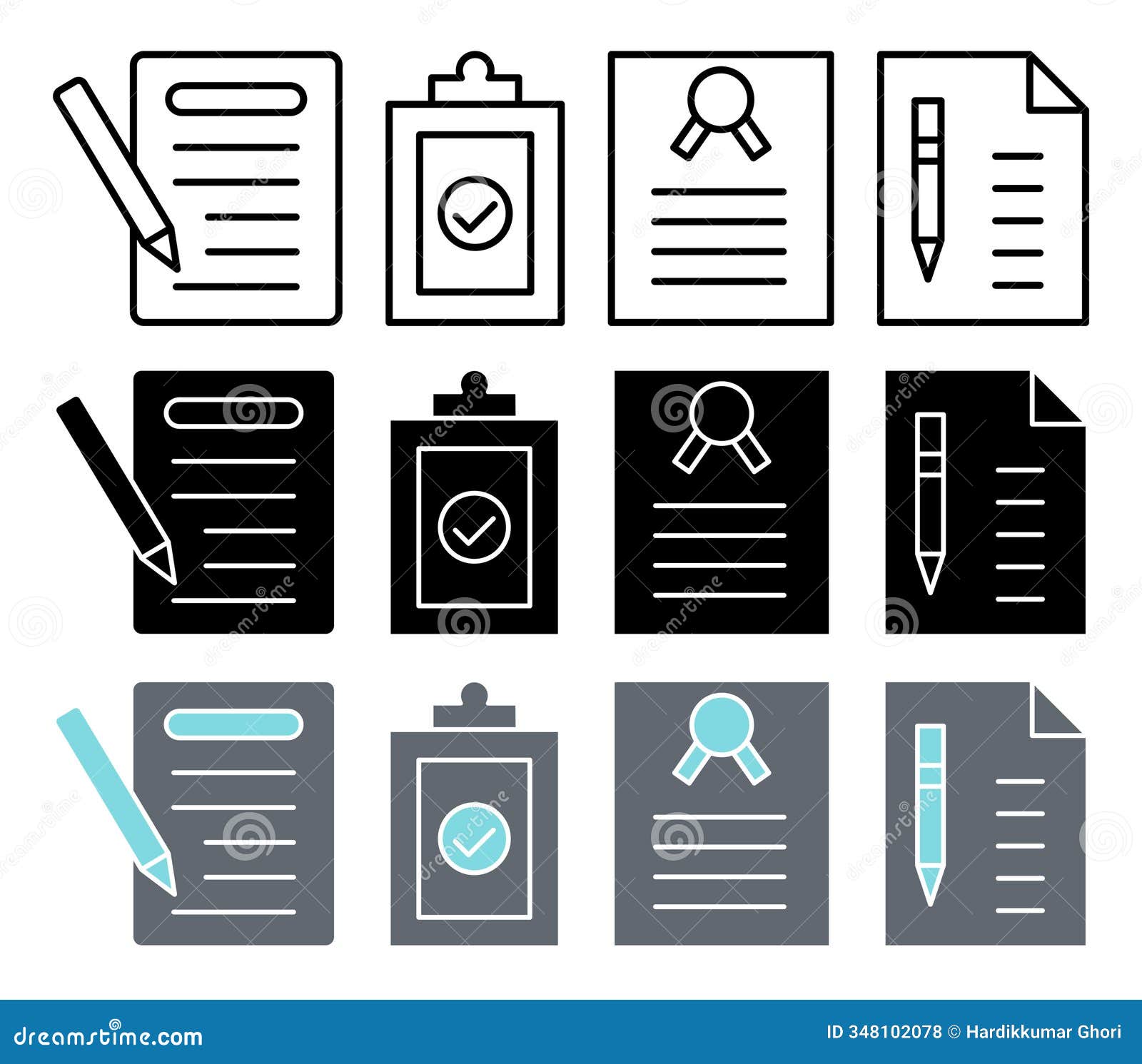 Declarations Icon. Trendy Declarations Logo Concept On White Background ...