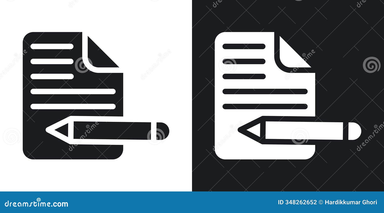 Declarations icon vector stock illustration. Illustration of corporate ...