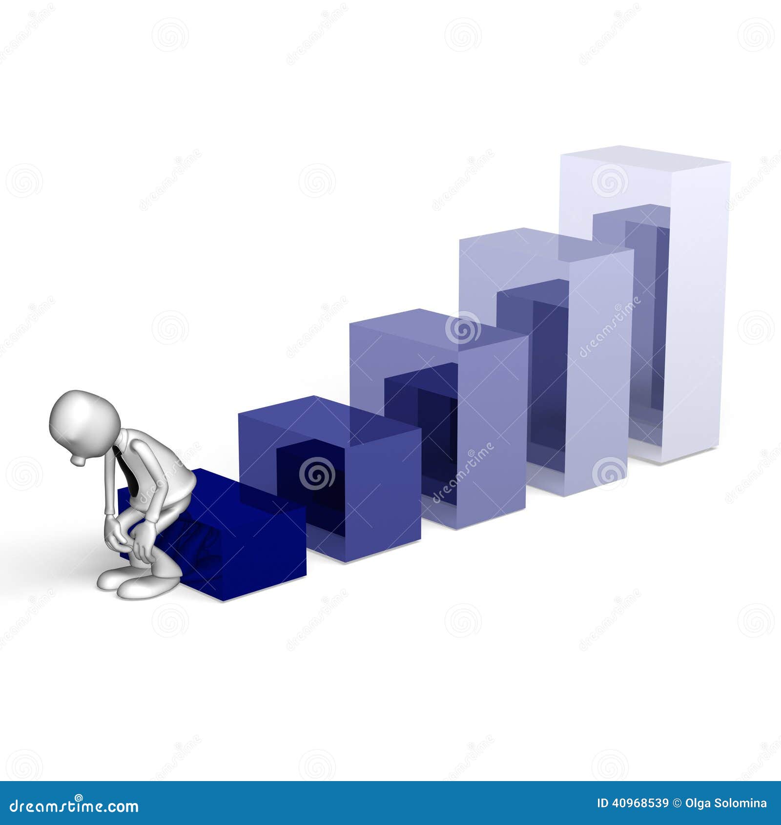 Decline stock illustration. Illustration of decline, reduction - 40968539