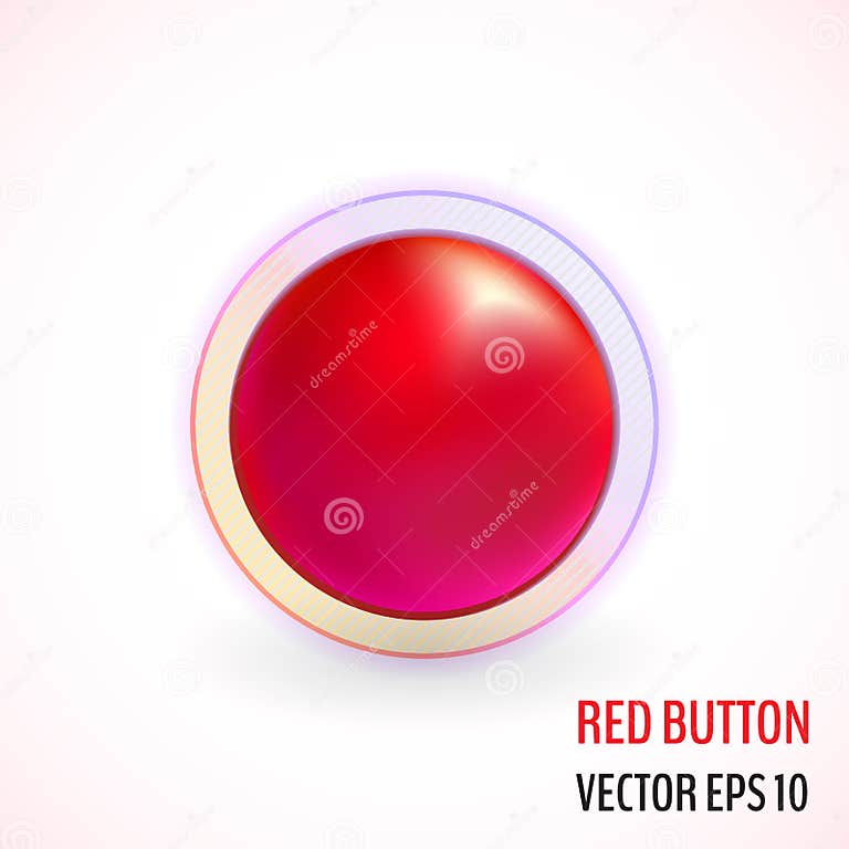 Red accept buttons stock vector. Illustration of decline - 157206567