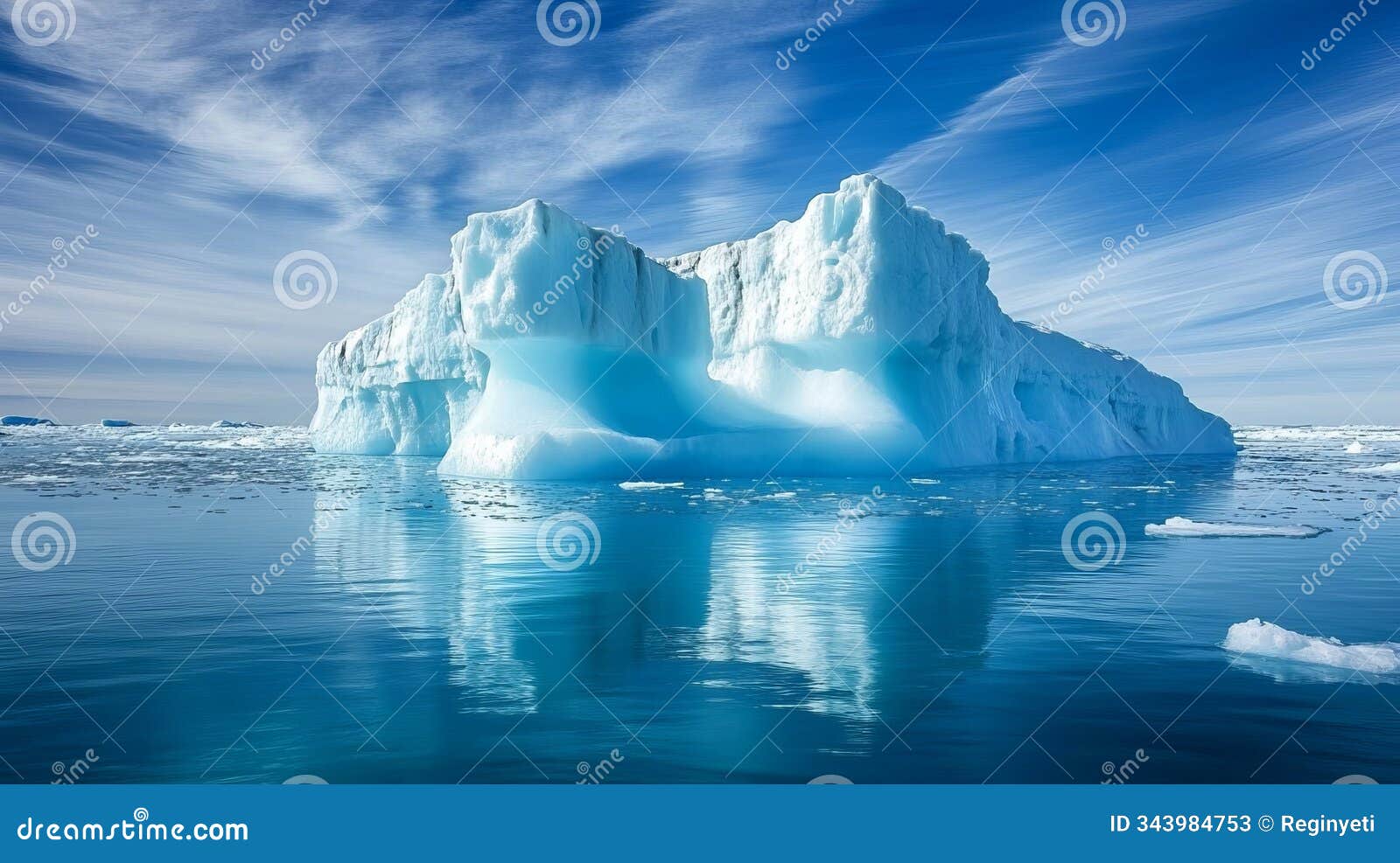 Shrinking Glaciers Iceberg Illustrate The Shrinking Size And Loss Of ...