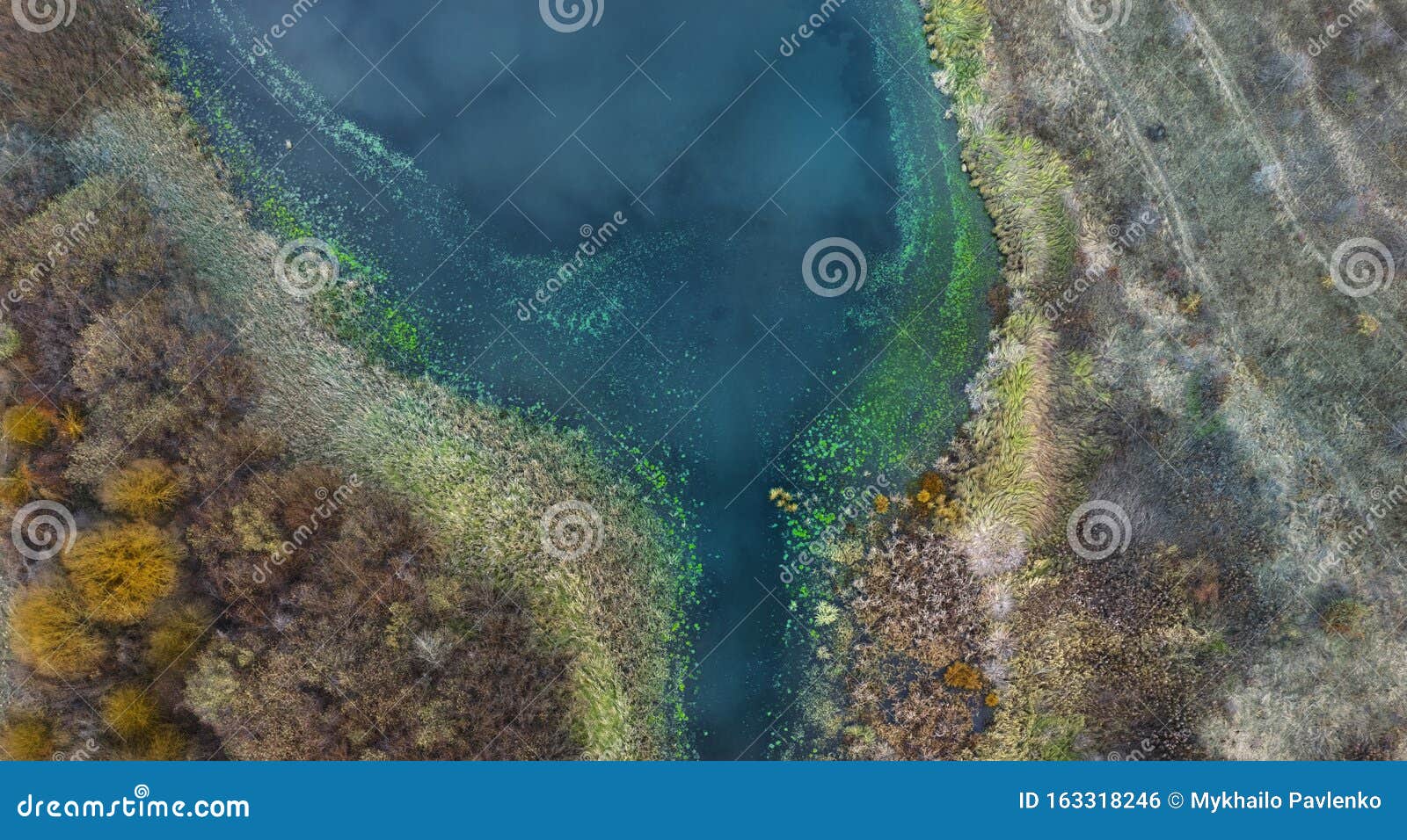 Declining Water Levels in Freshwater Due To Global Warming Stock Photo ...