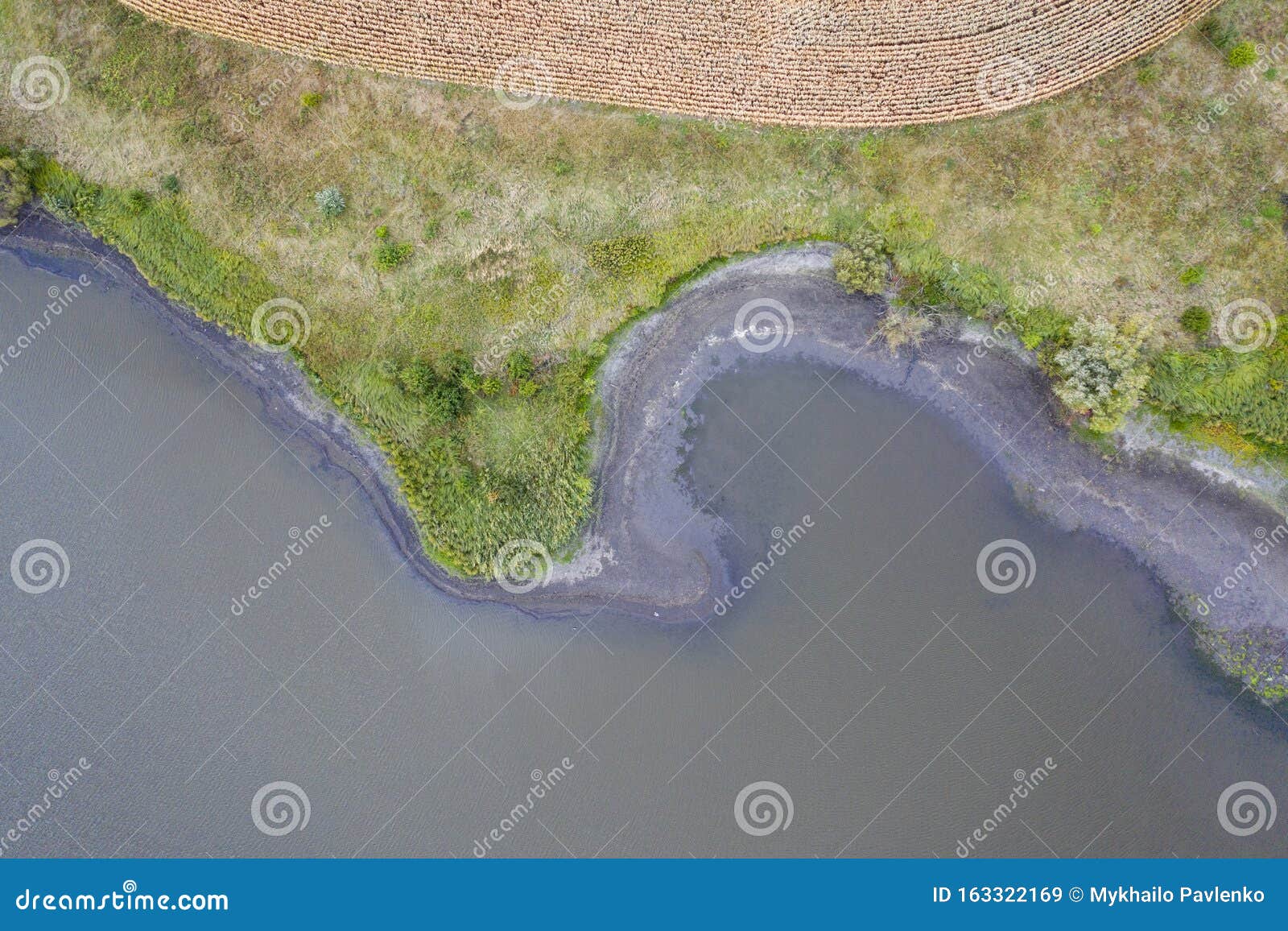 Declining Water Levels in Freshwater Due To Global Warming Stock Image ...