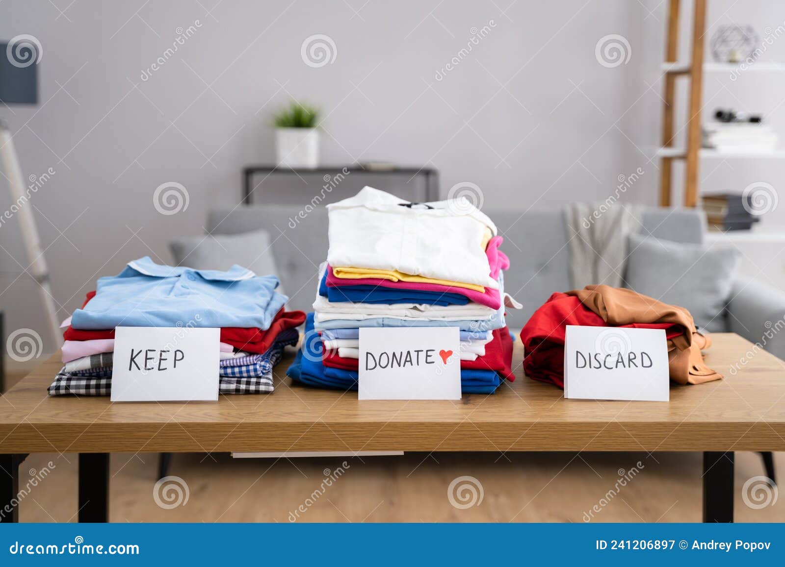 Declutter Clothes Wardrobe stock image. Image of garbage - 241206897