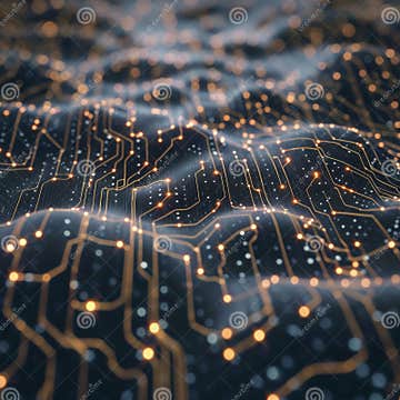 Decoding Neural Codes with Advanced Tech Stock Illustration ...