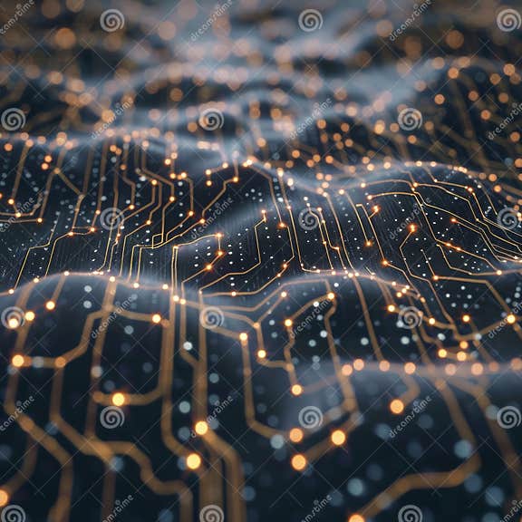 Decoding Neural Codes with Advanced Tech Stock Illustration ...