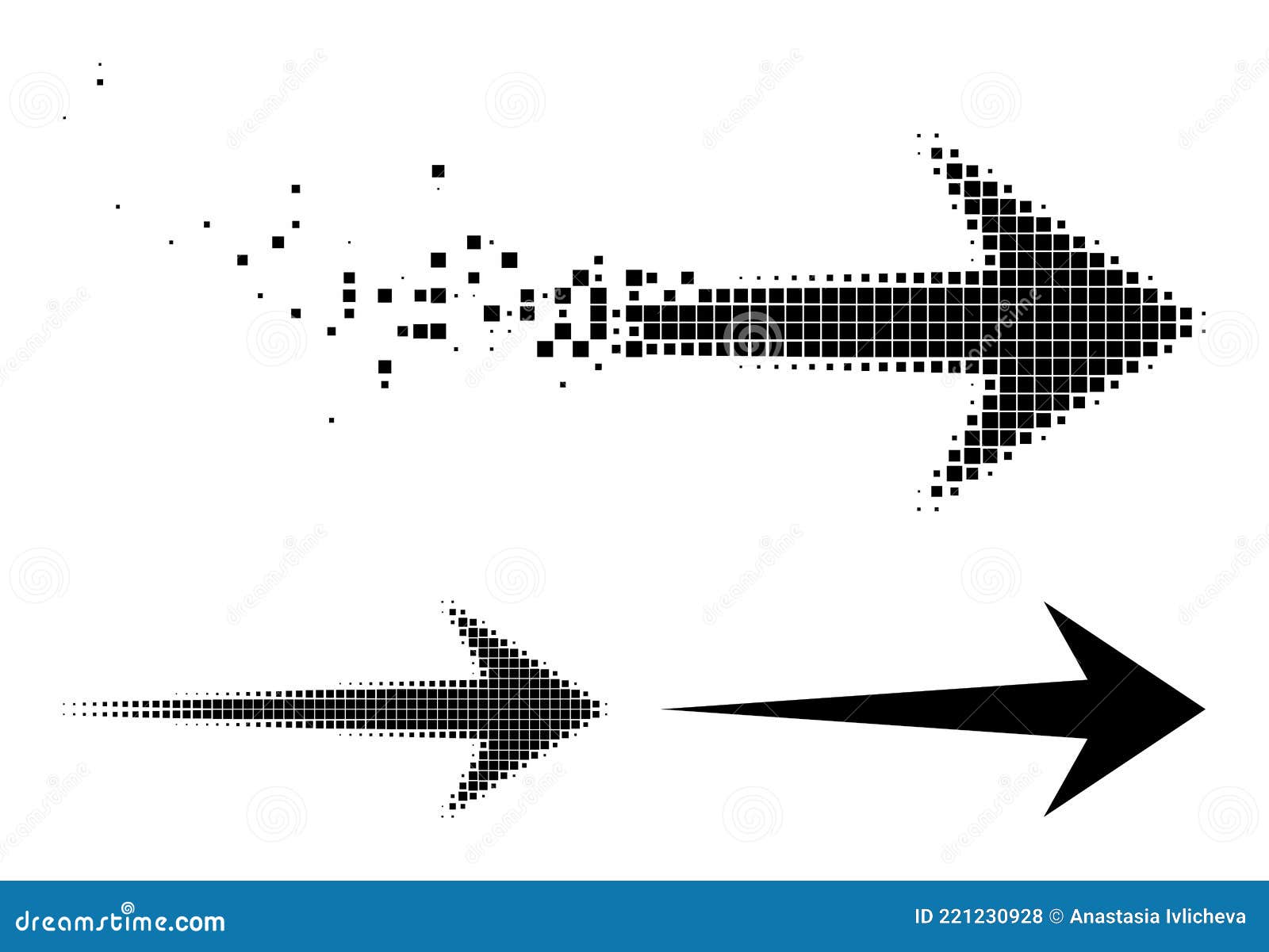 Decomposed Dot Halftone Stock Market Monitoring Icon Vector ... Decomposed Dot Halftone Stock Market Monitoring Icon Vector ...