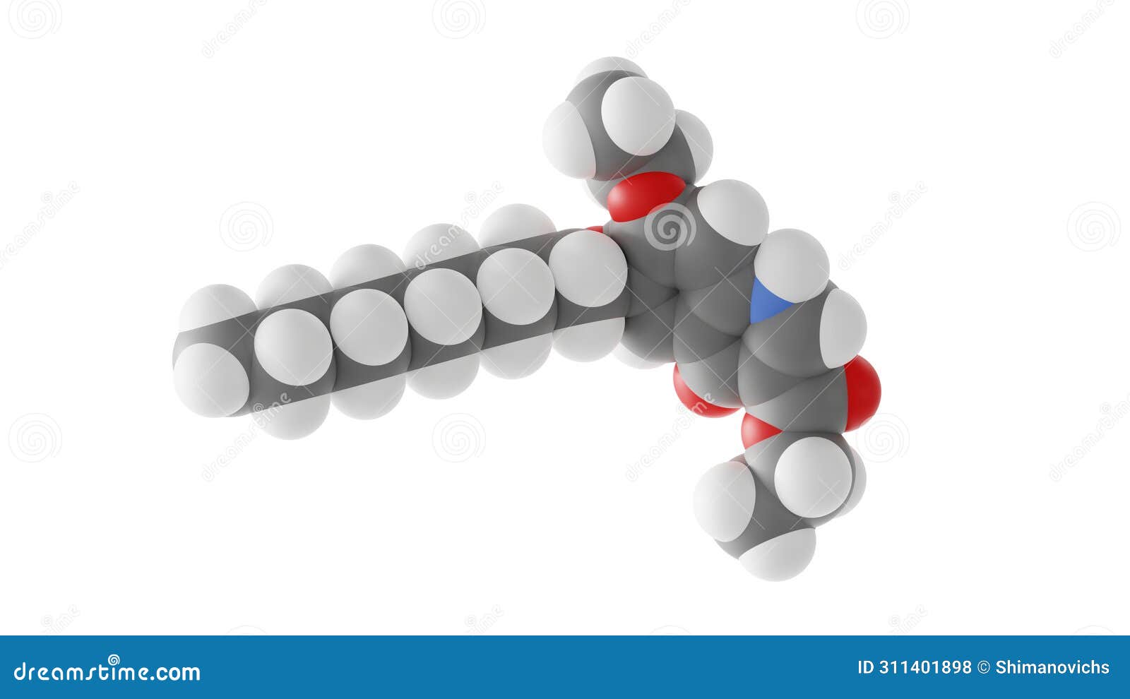 Decoquinate Molecule, Quinolone Coccidiostat, Molecular Structure ...