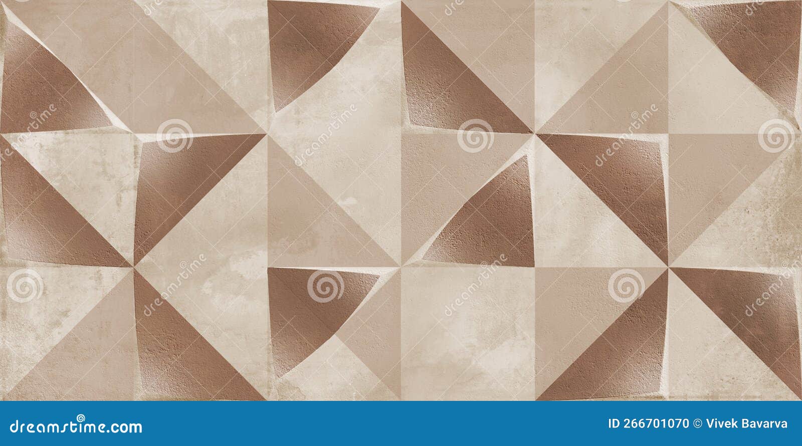 3d Colorful Digital Wall Tiles for Bathroom Tiles. Stock Illustration ...