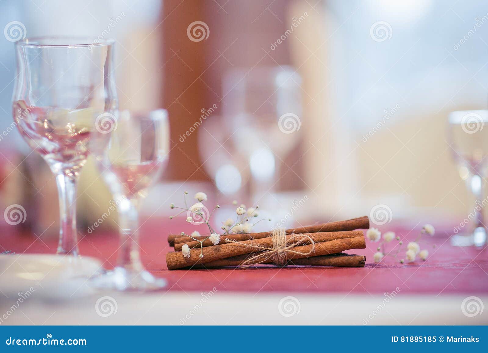 Decor by Using Cinnamon Sticks Stock Image - Image of wine, cinnamon ...