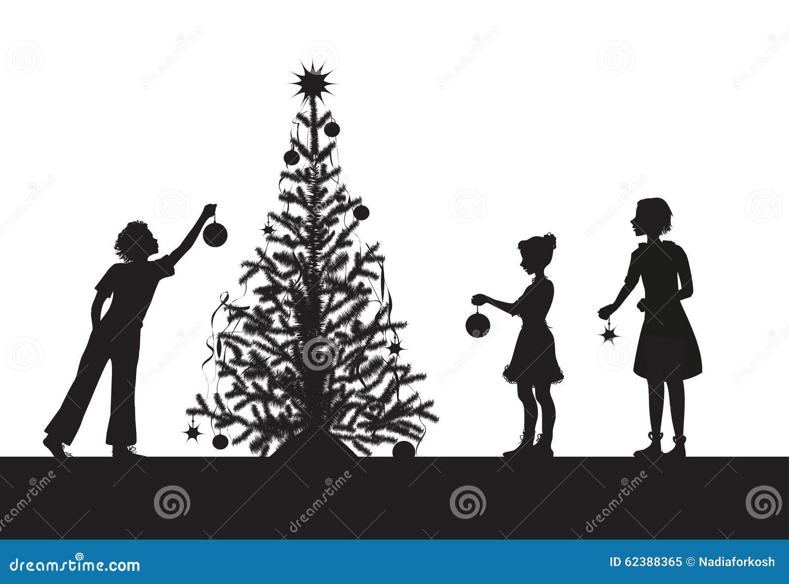 Decorate stock vector. Illustration of excitement, contrast - 62388365