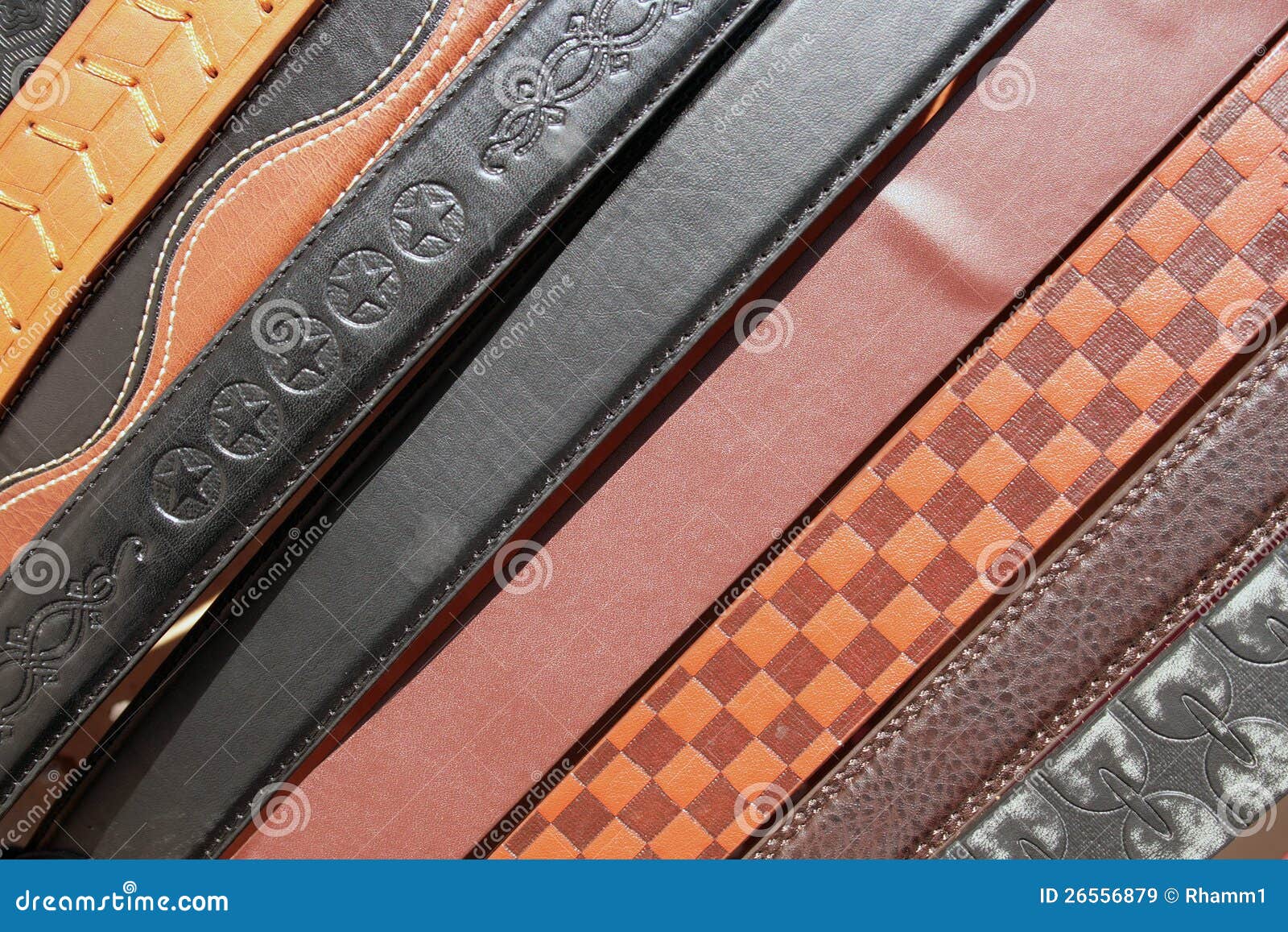 Decorated Belts stock image. Image of outdoor, market - 26556879