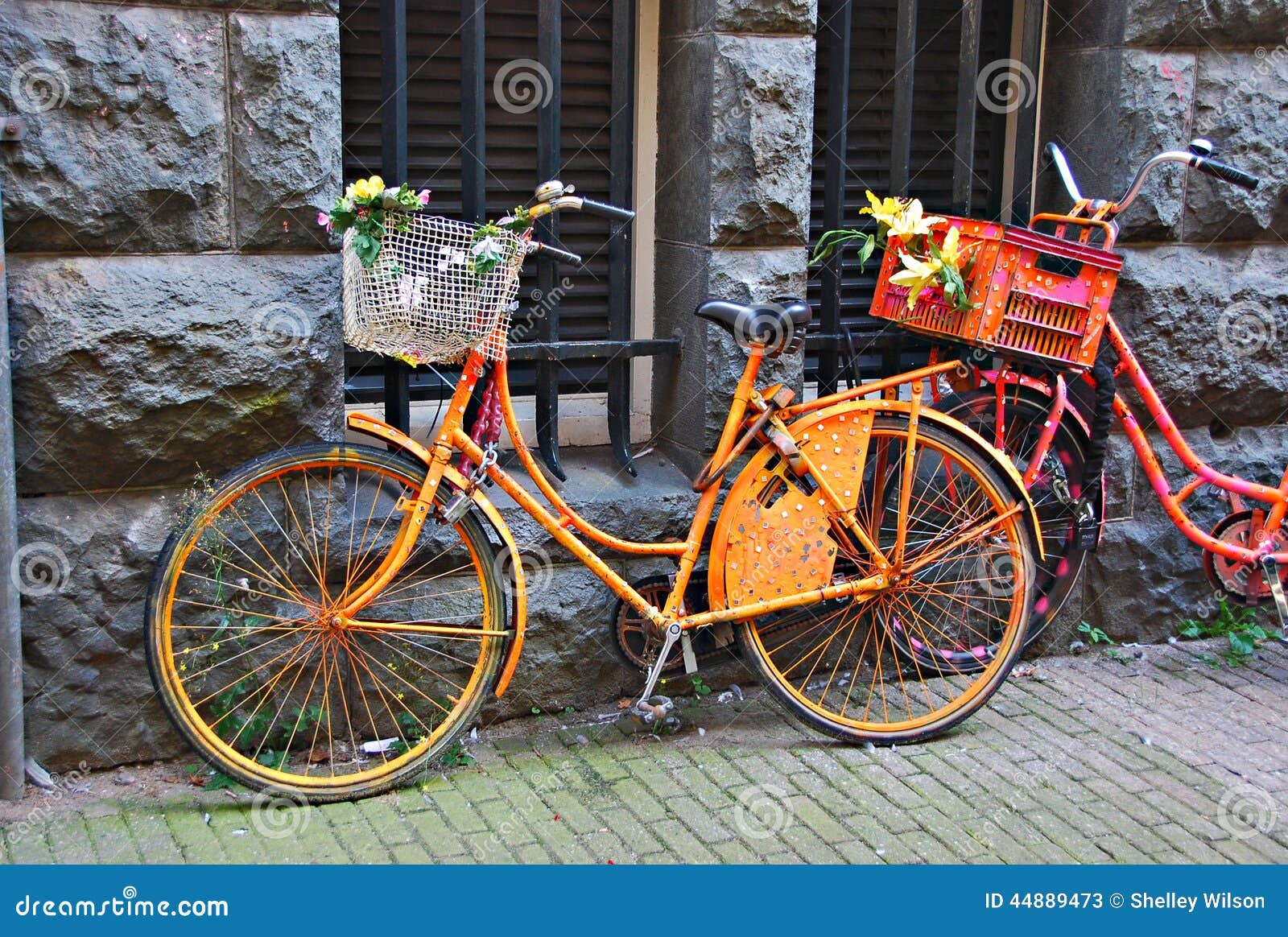 Decorated Bikes stock image. Image of transportation - 44889473