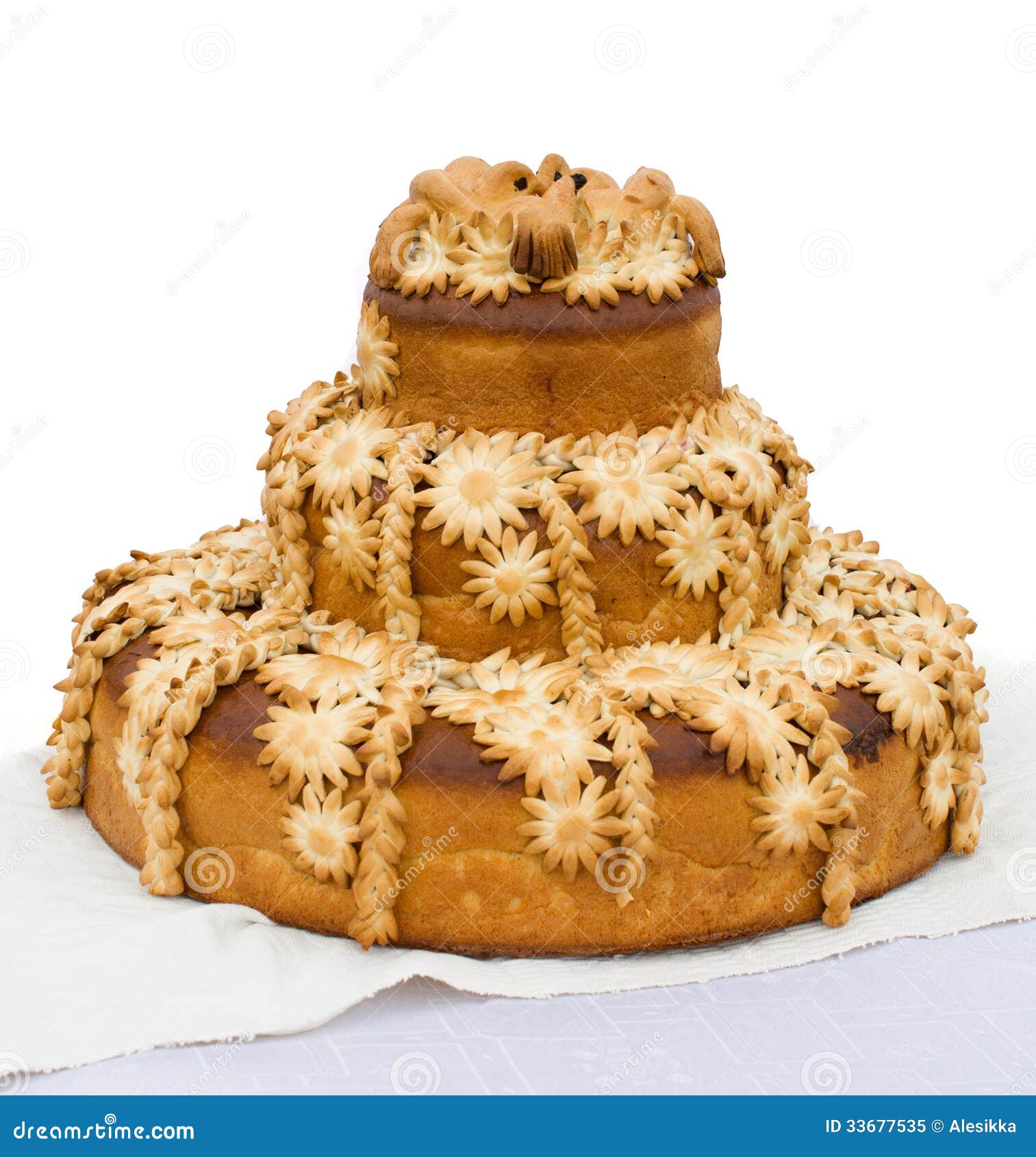 Decorated bread stock image. Image of raisin, menu, baking - 33677535