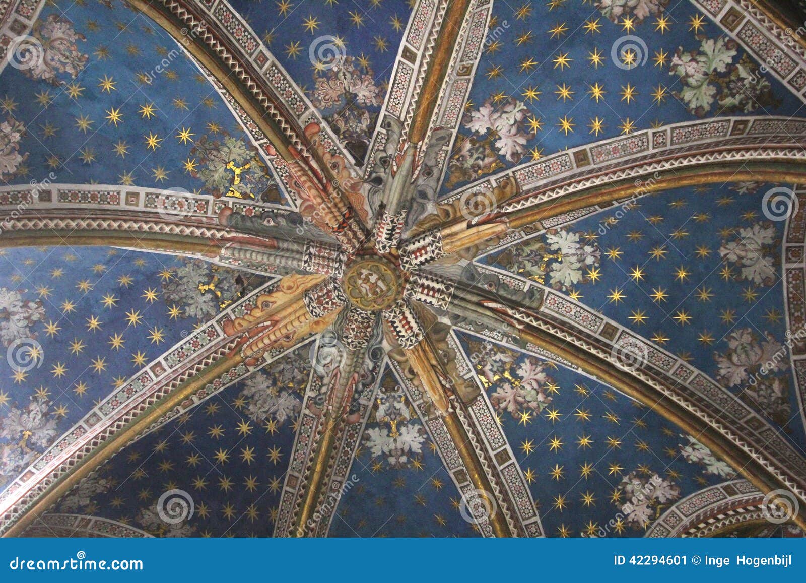 Heaven, Stars and Sunbeams in Cathedral of Saint Mary, Toledo, Spain ...