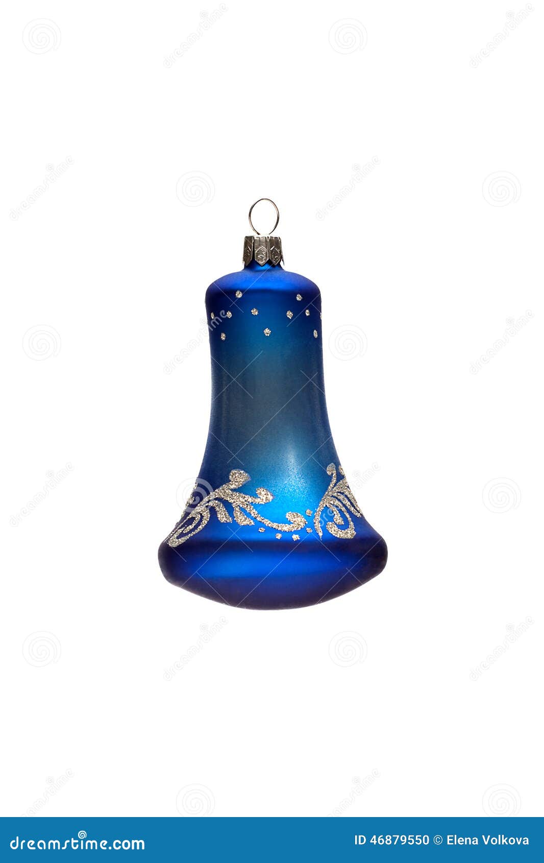 Decorated Christmas bell stock photo. Image of color - 46879550