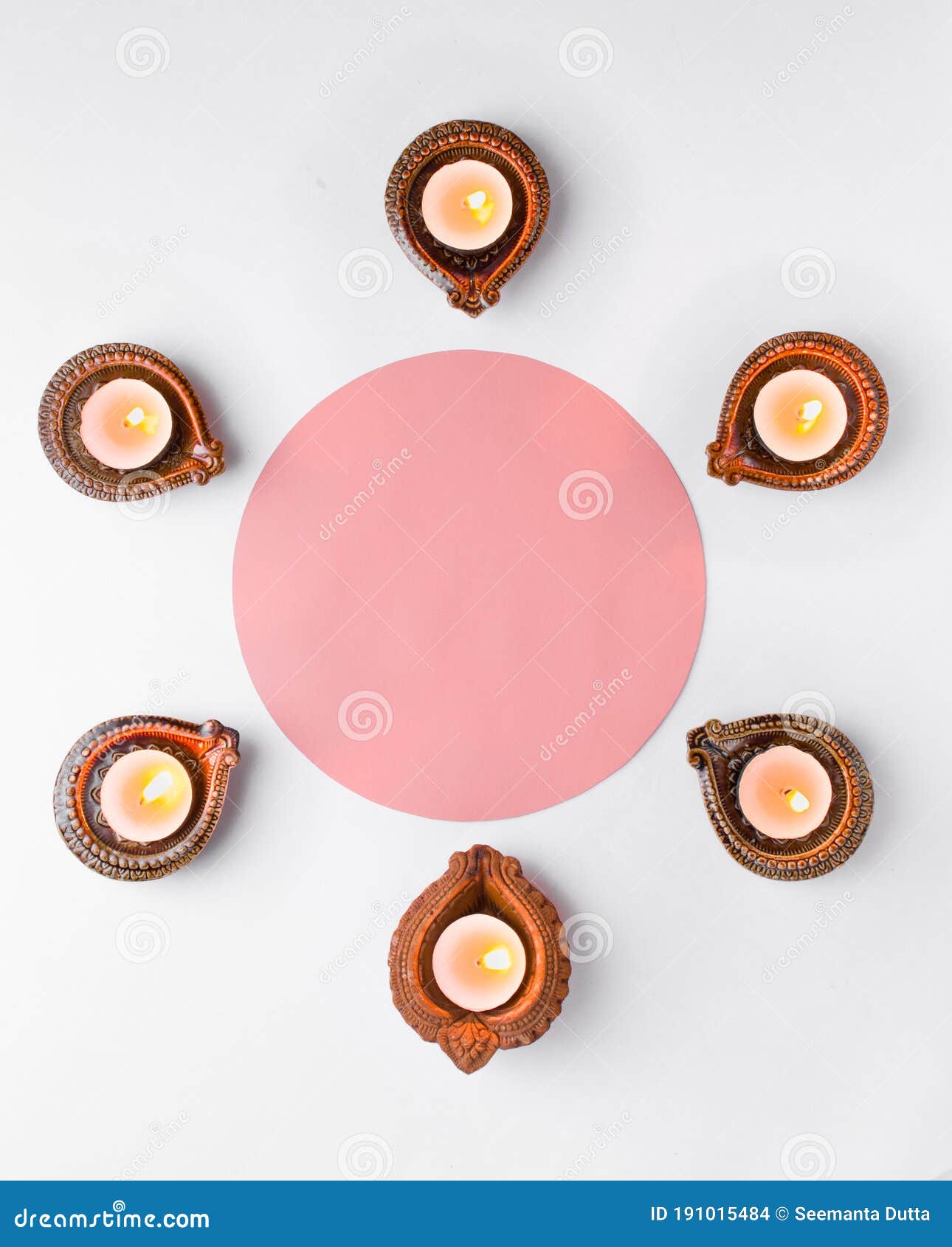 Decorated Diya Photo for Indian Festivals. Editorial Stock Image ...