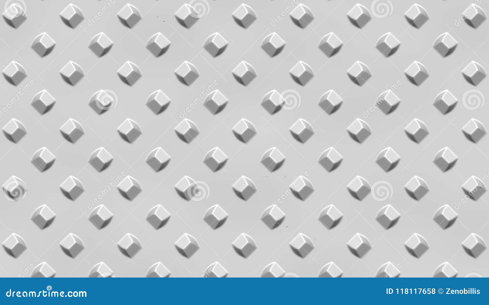 Decorated Gray Metal Surface. Metal Rivets Pattern Stock Illustration ...