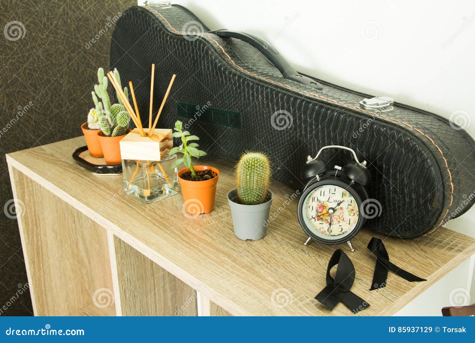 Decorated Interior on Shelf Stock Image - Image of shelf, refreshing ...