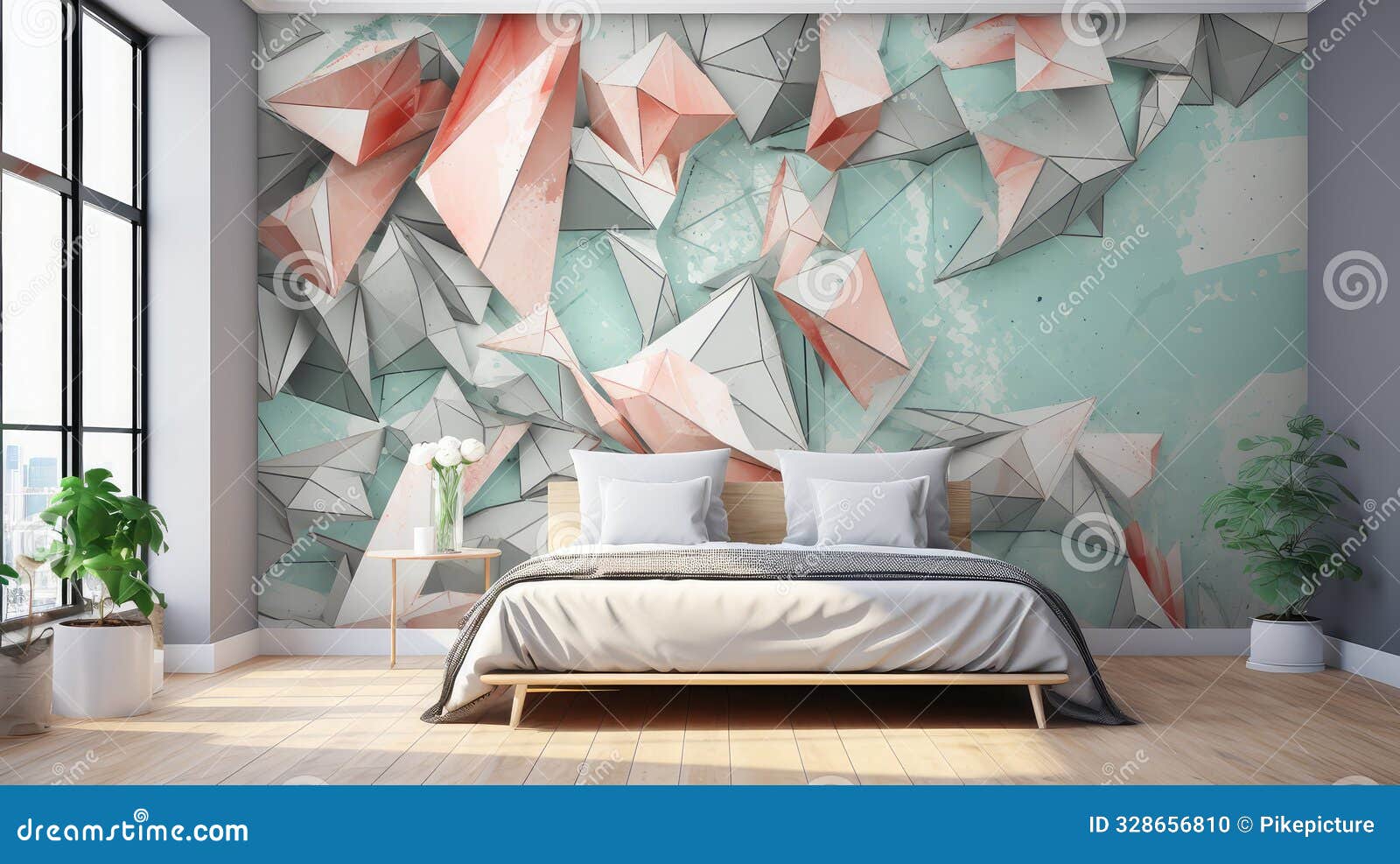 Decorated Smashed Wall Decals Stock Illustration - Illustration of ...