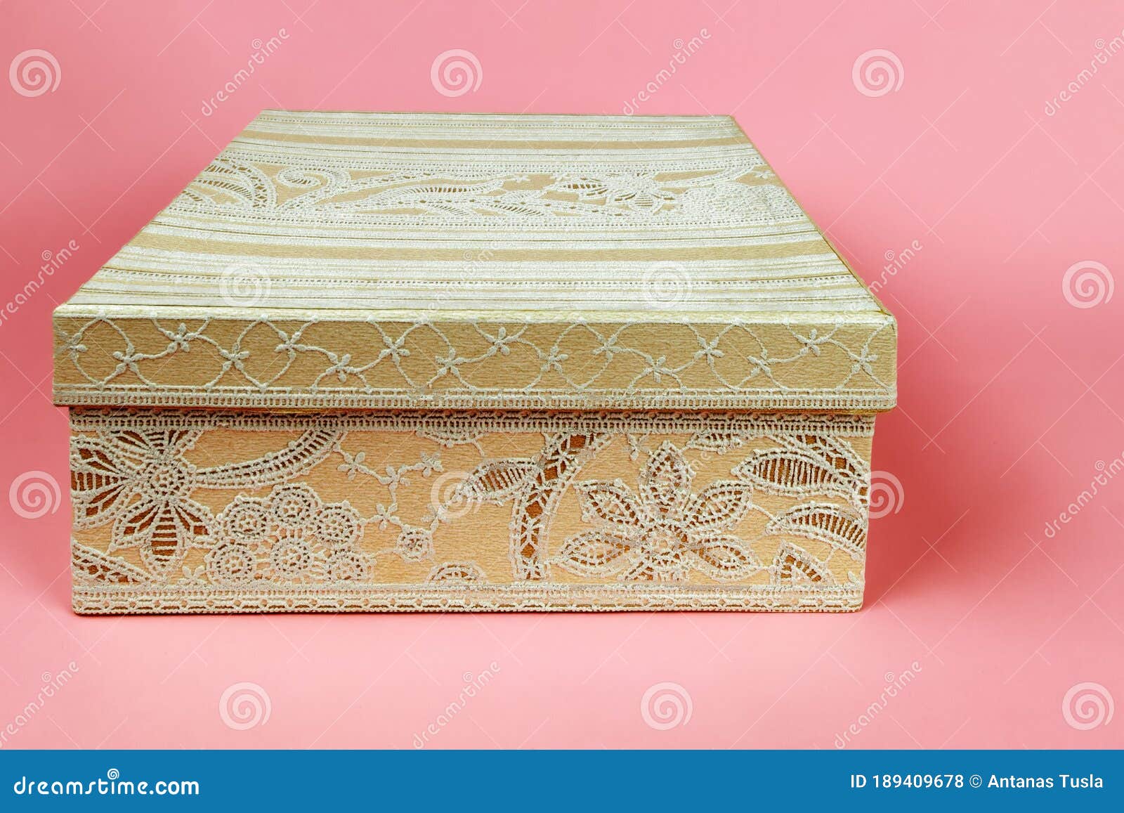Angled Box on a Pink Background Stock Photo - Image of close, design ...