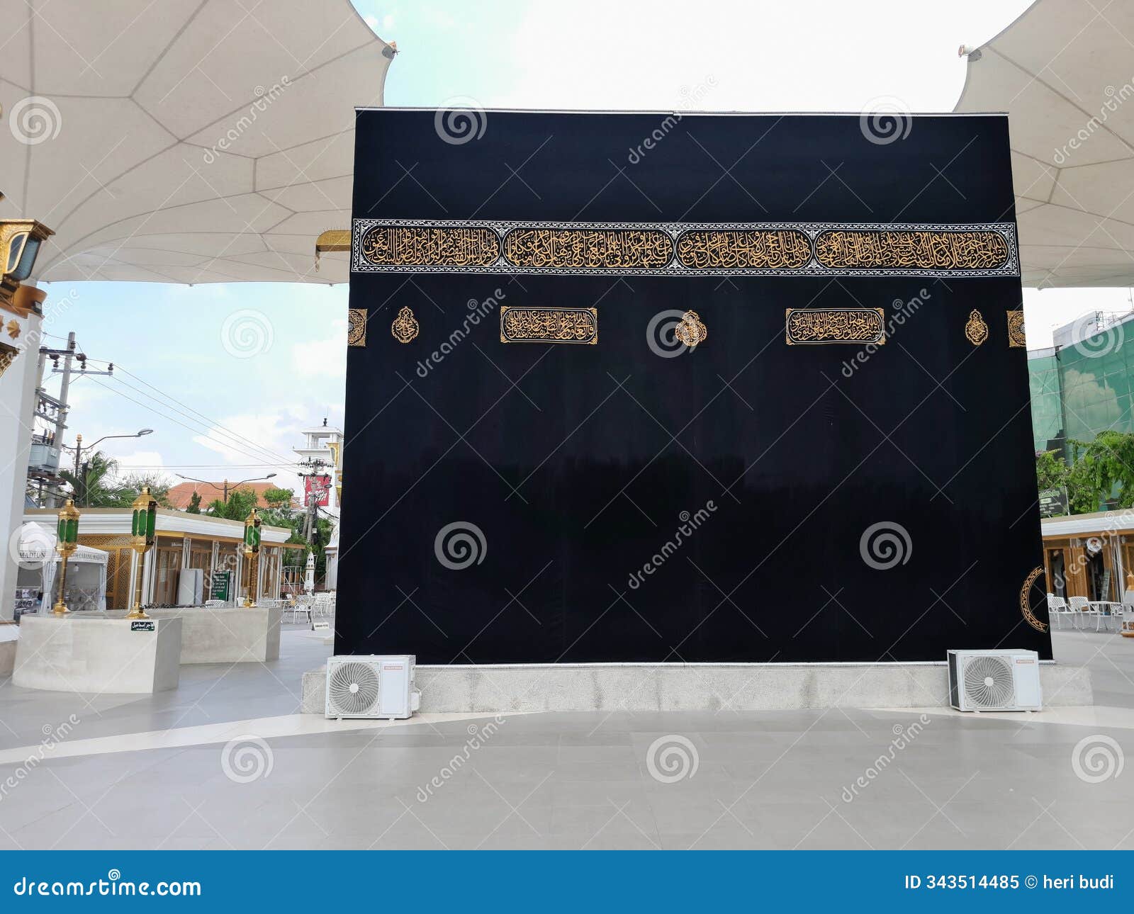 Miniature of the Kaaba in Madiun Editorial Image - Image of leading ...