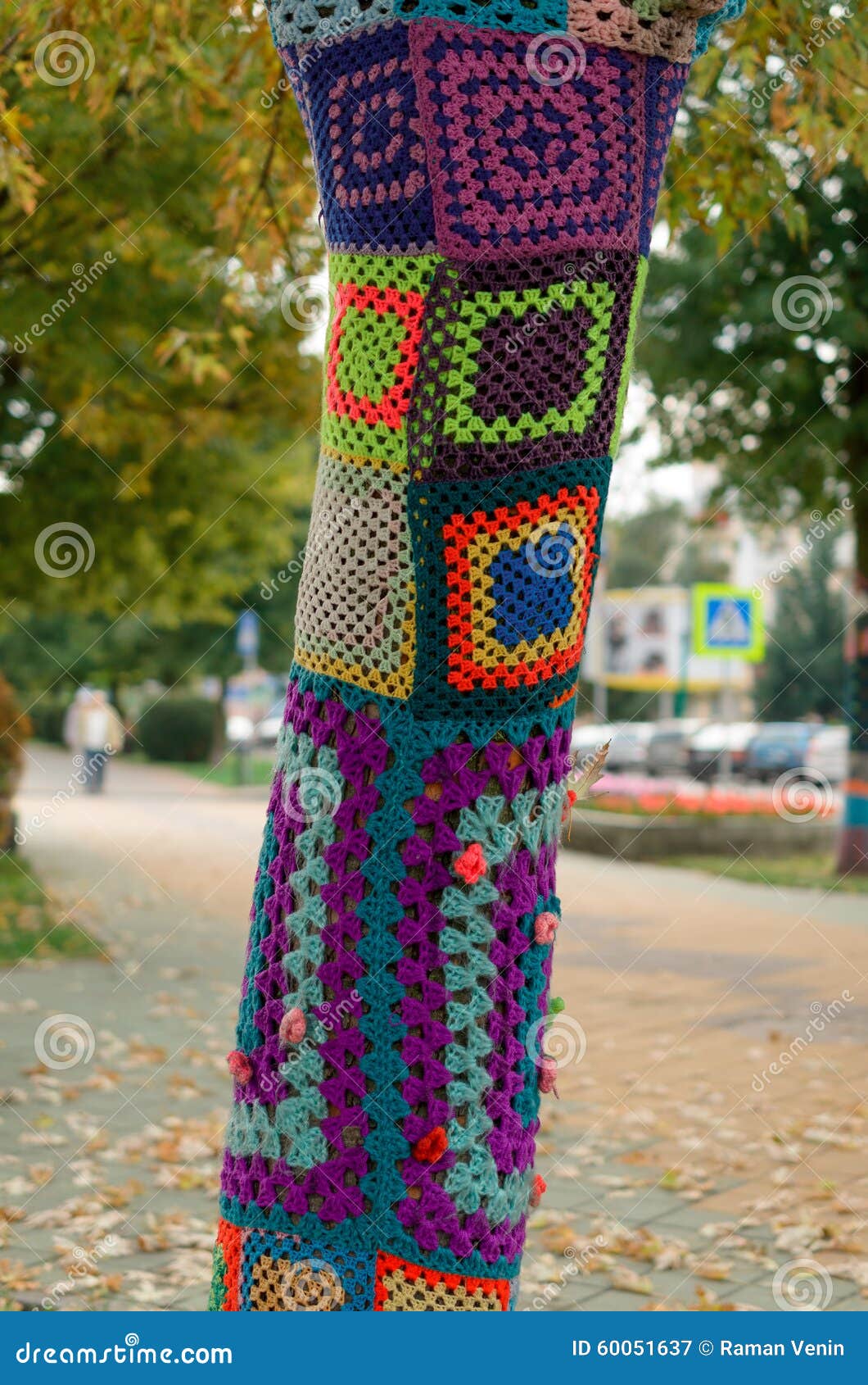 Decorated tree trunks stock image. Image of decorative - 60051637